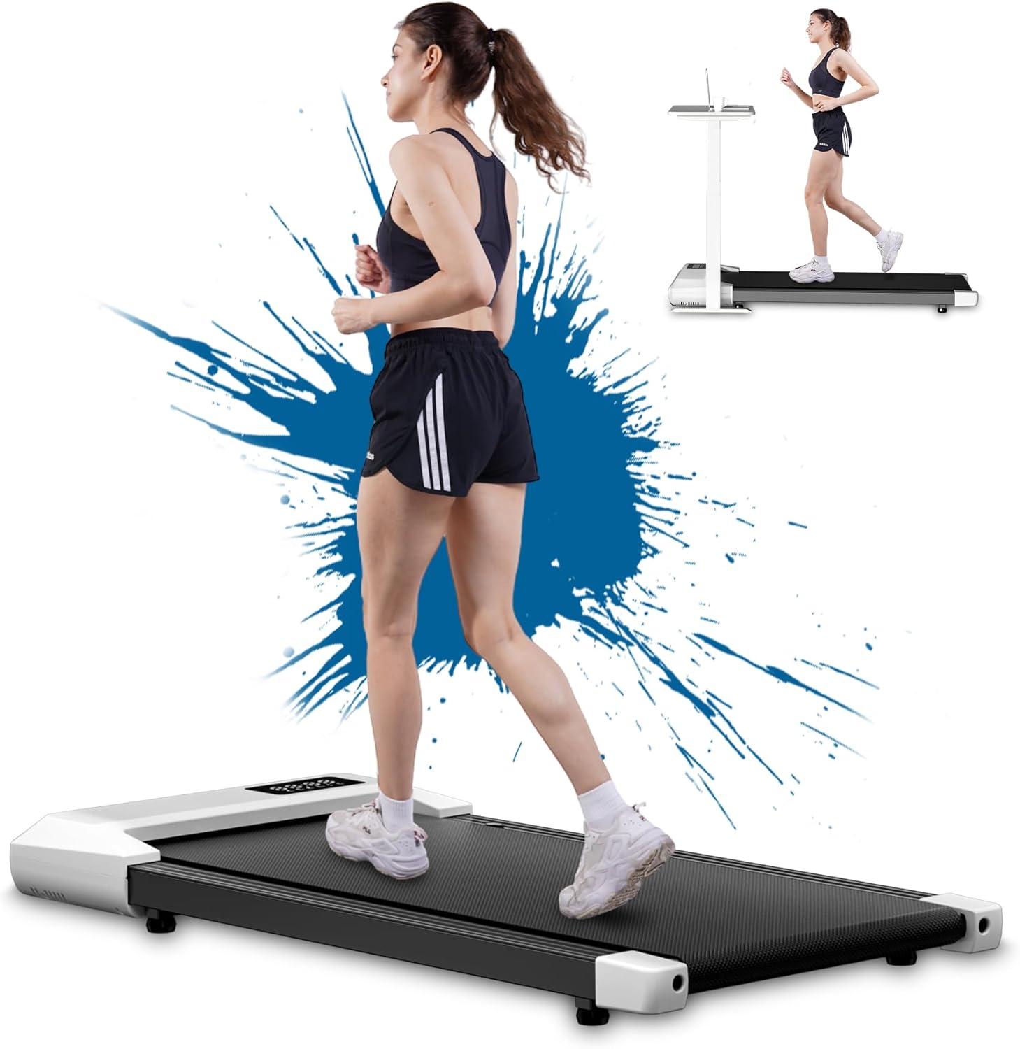 Amazon.com : Walking Pad Treadmill, DeerRun 2024 Upgrade Intelligent ...