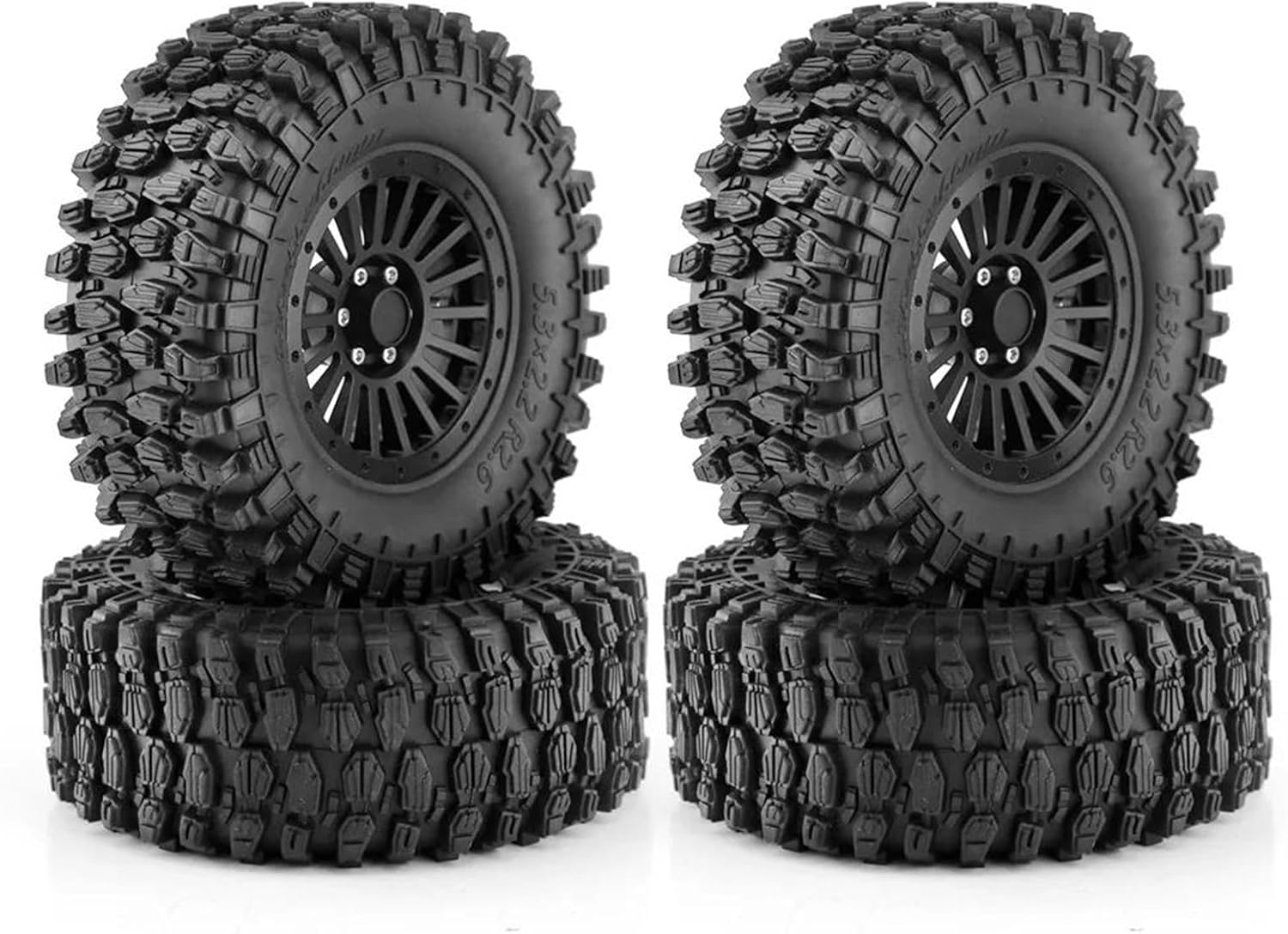 Amazon.com: Drift Tire RC Tyres Compatible with Axial SCX10 for Wraith ...