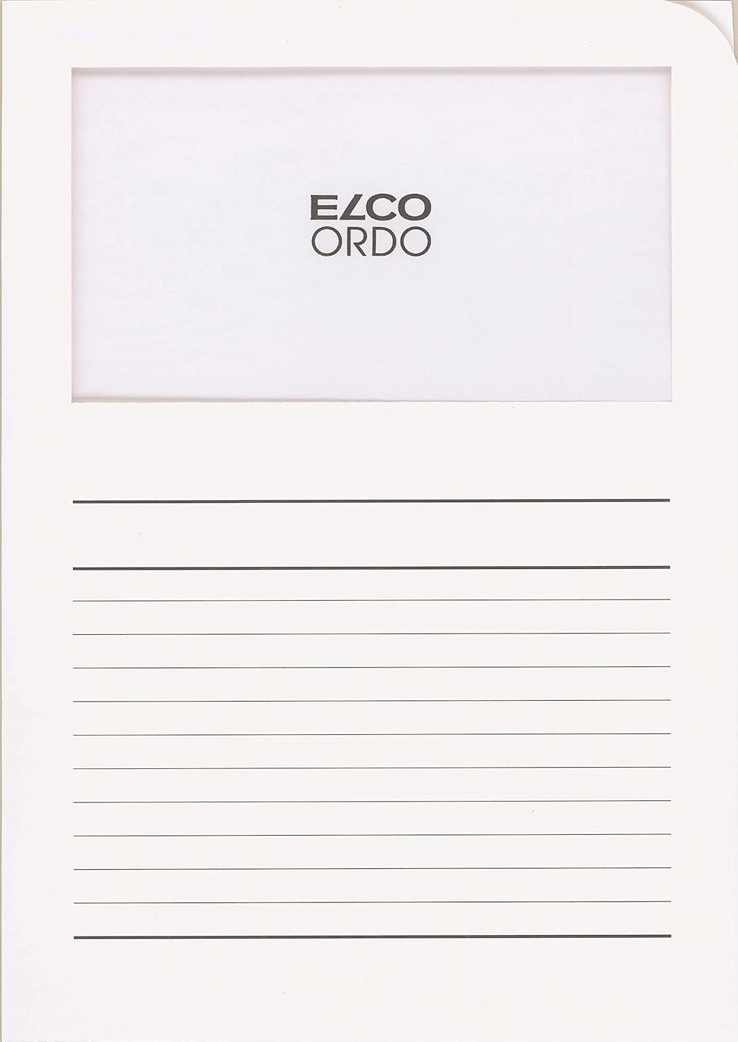 Elco"Ordo Classico" Organisation Folder - White (Pack of 10), 73695.10 ...