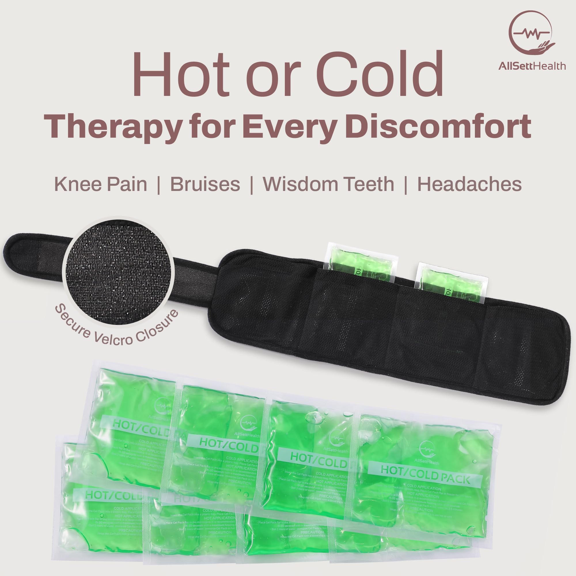 Snapklik.com : Reusable Knee Ice Packs For Injuries - Multi-Use Gel Ice ...
