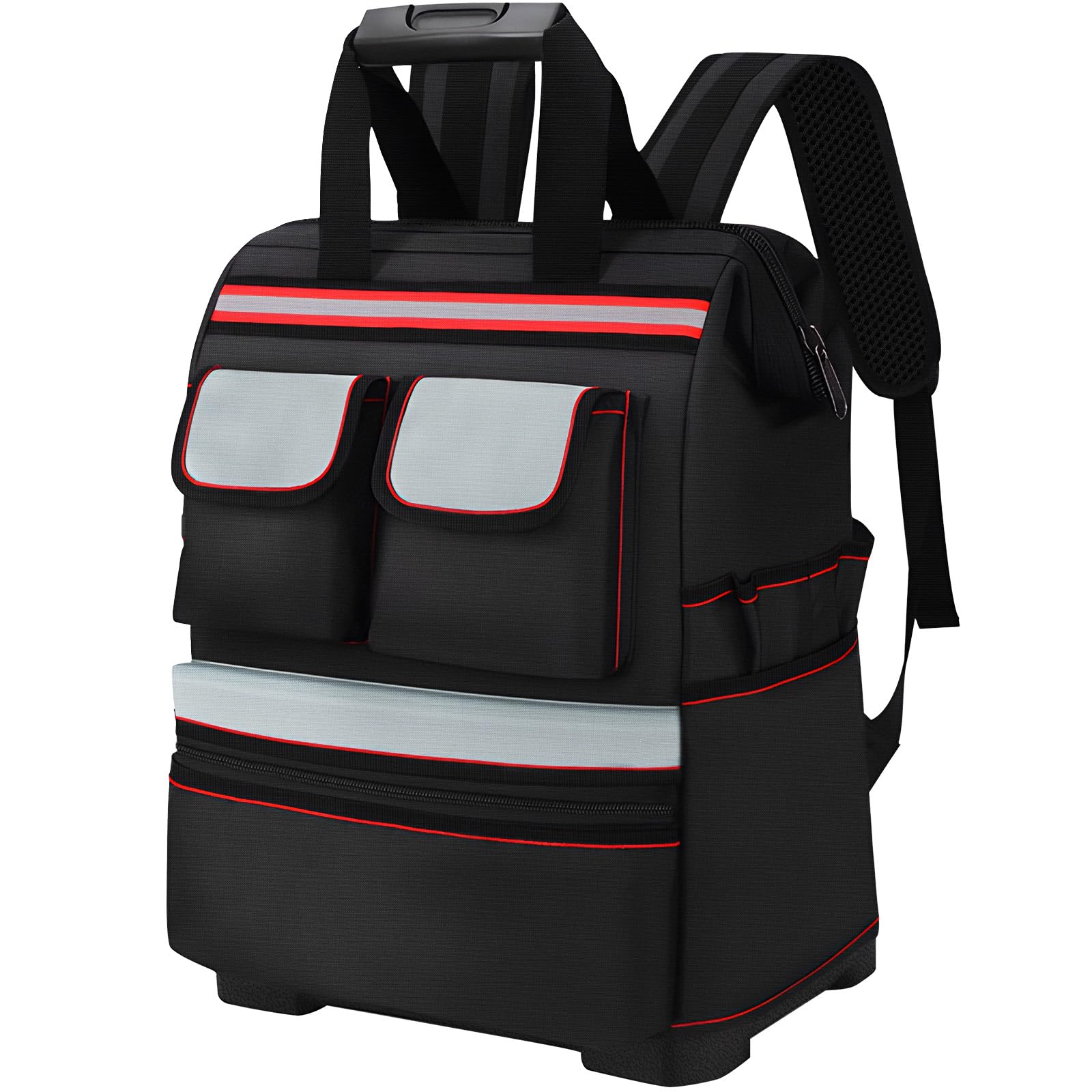 Electrician Tool Backpack, Heavy Duty Tool Backpack Bag with Waterproof ...