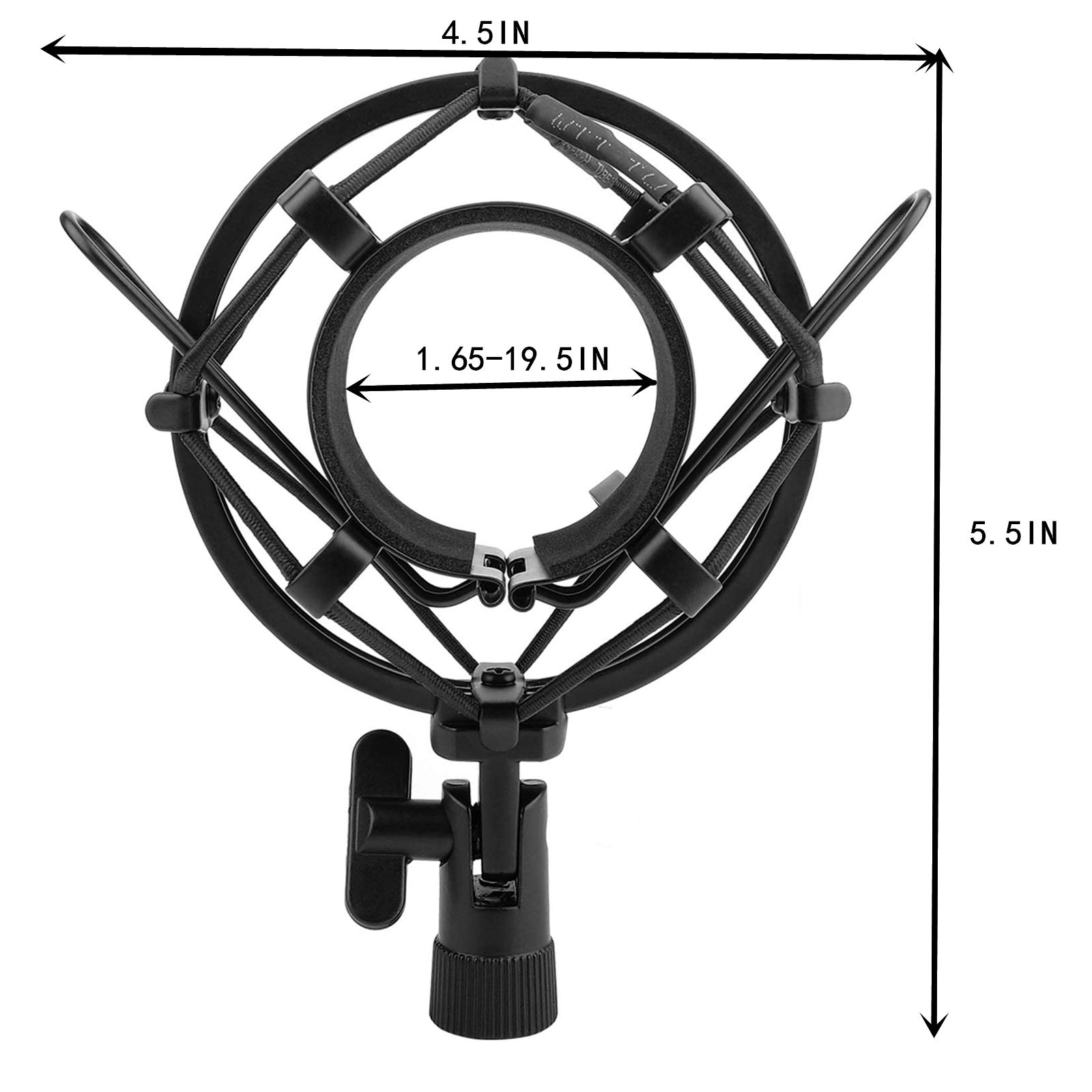 Snapklik.com : Miwayer Universal Microphone Shock Mount,Most Advanced ...