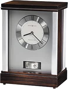 Amazon.com: Howard Miller Malta Mantel Clock II 549-734 - Modern ...