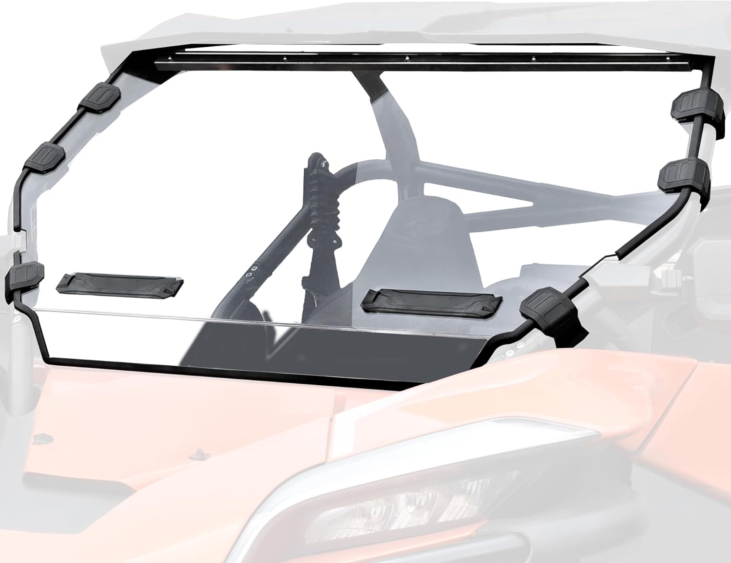 SAUTVS Full Windshield for CFMOTO ZForce 950 20-24, Hard Coat Poly ...