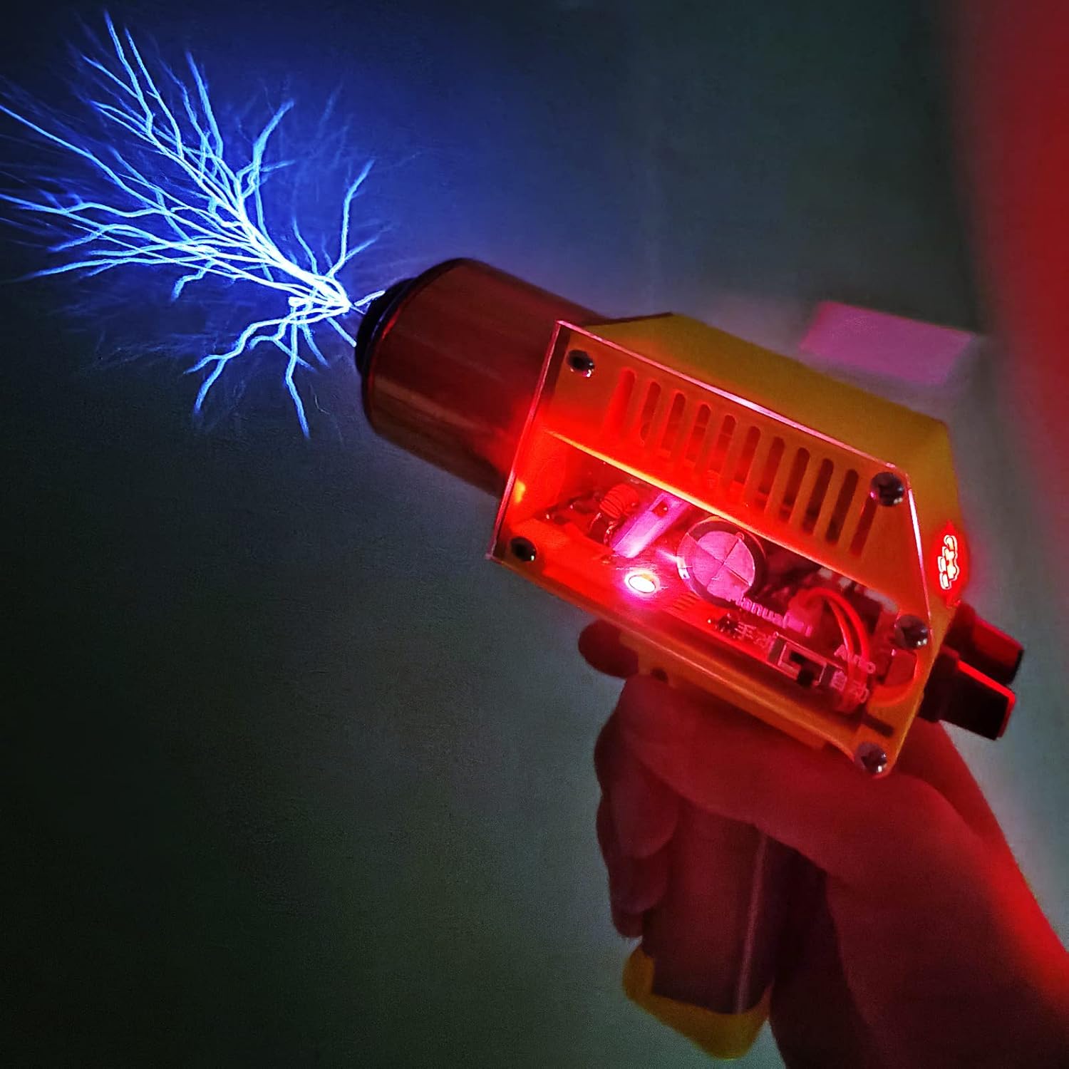 Amazon.com: WOWNOVA Solid State Tesla Coil Gun Handheld Artificial ...