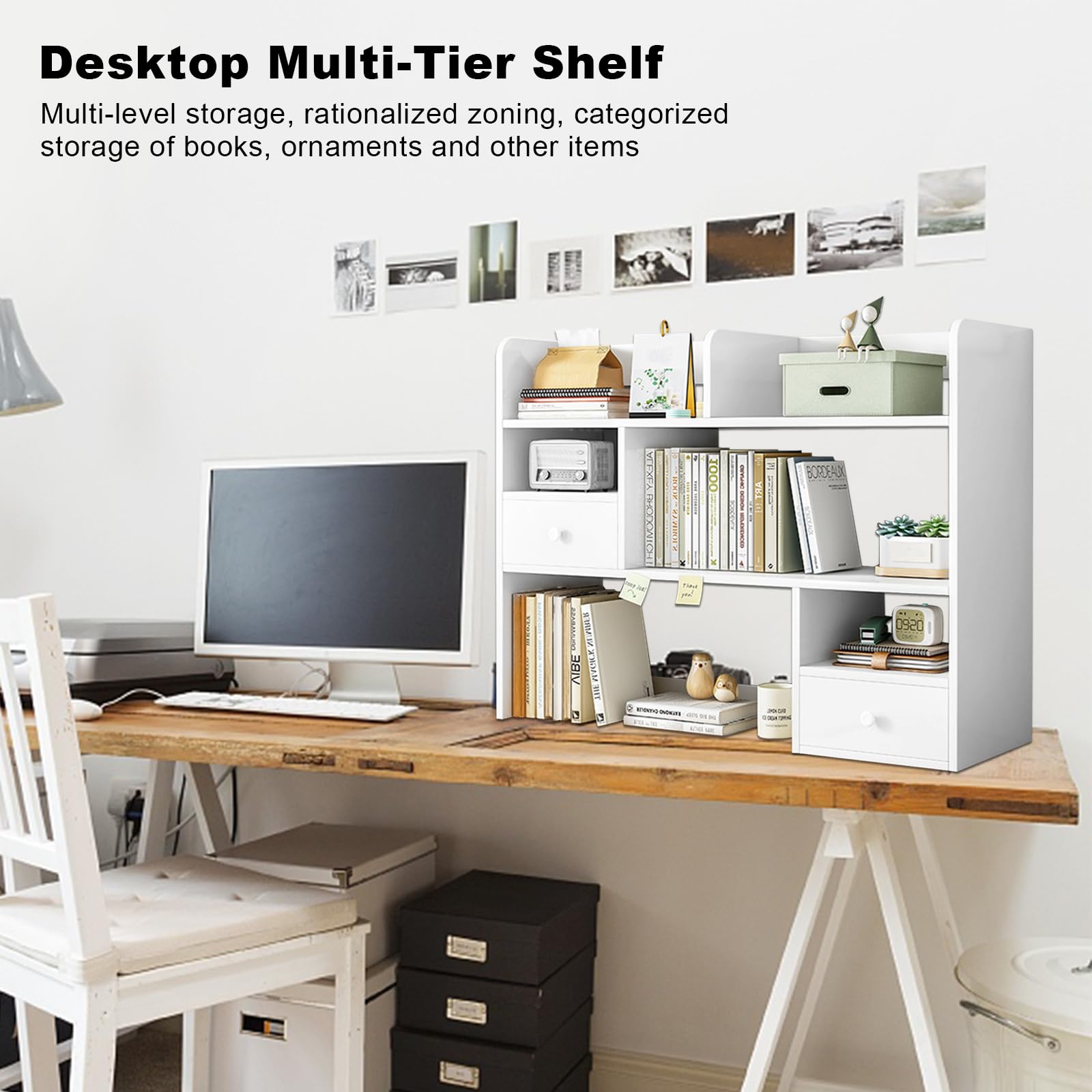 Desk Office Storage Ideas Reveal Of A Functional & Stylish Home Office