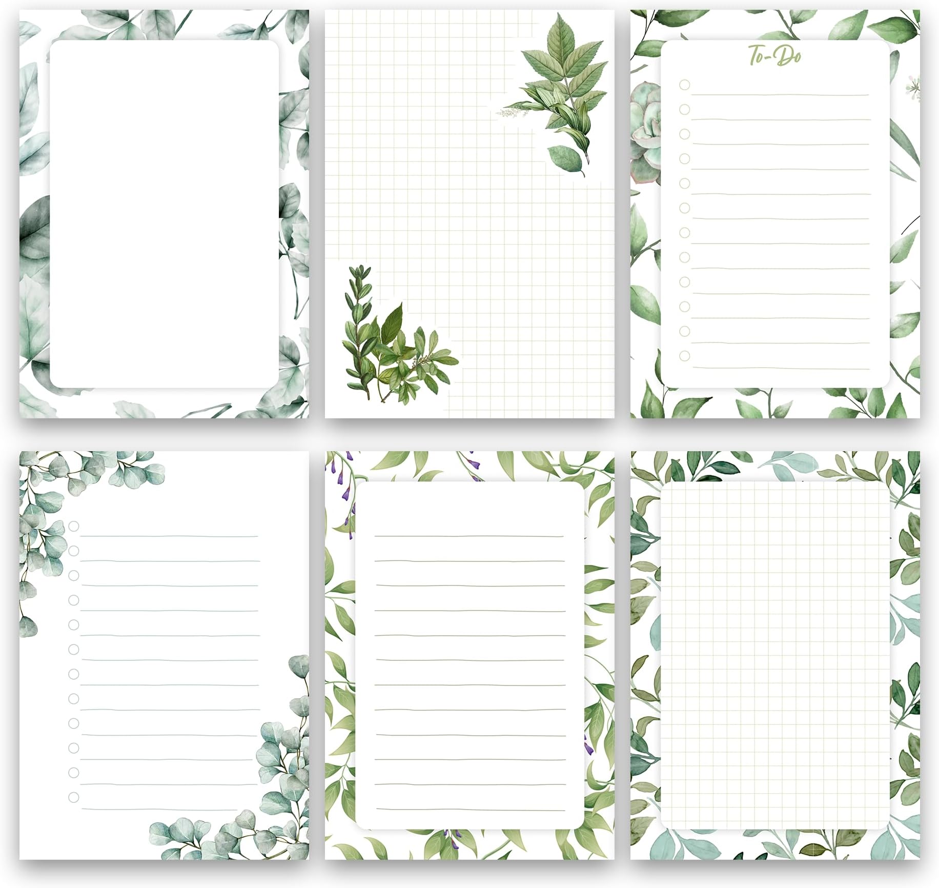 2er Notizblock Set in DIN A5 I 50 Blatt I Notizen und Gedankensammler ...