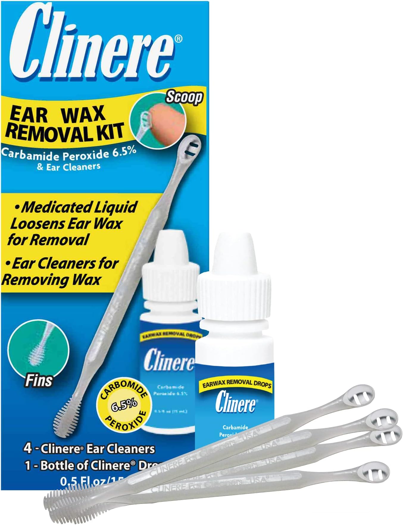 Amazon.com: Clinere® Ear Cleaners, 10 Count Earwax Remover Tool Safely ...