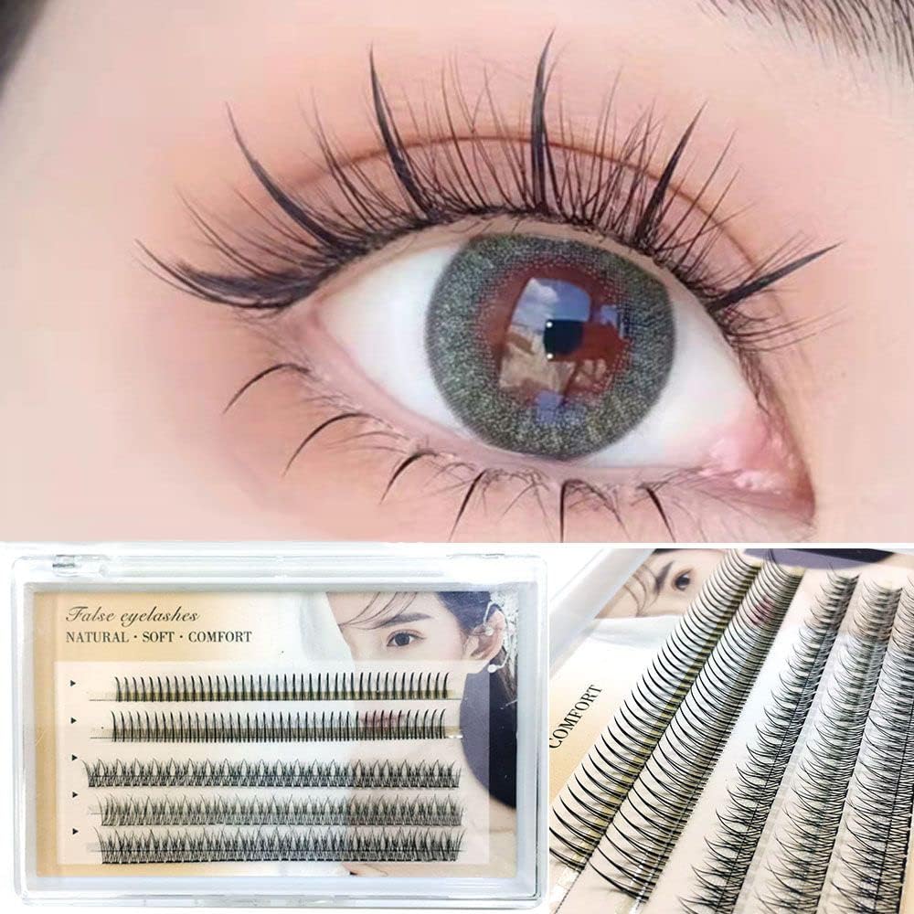 Amazon.com: Andy's Orchids Individual Lashes, Fishtail Mixed A Shape ...