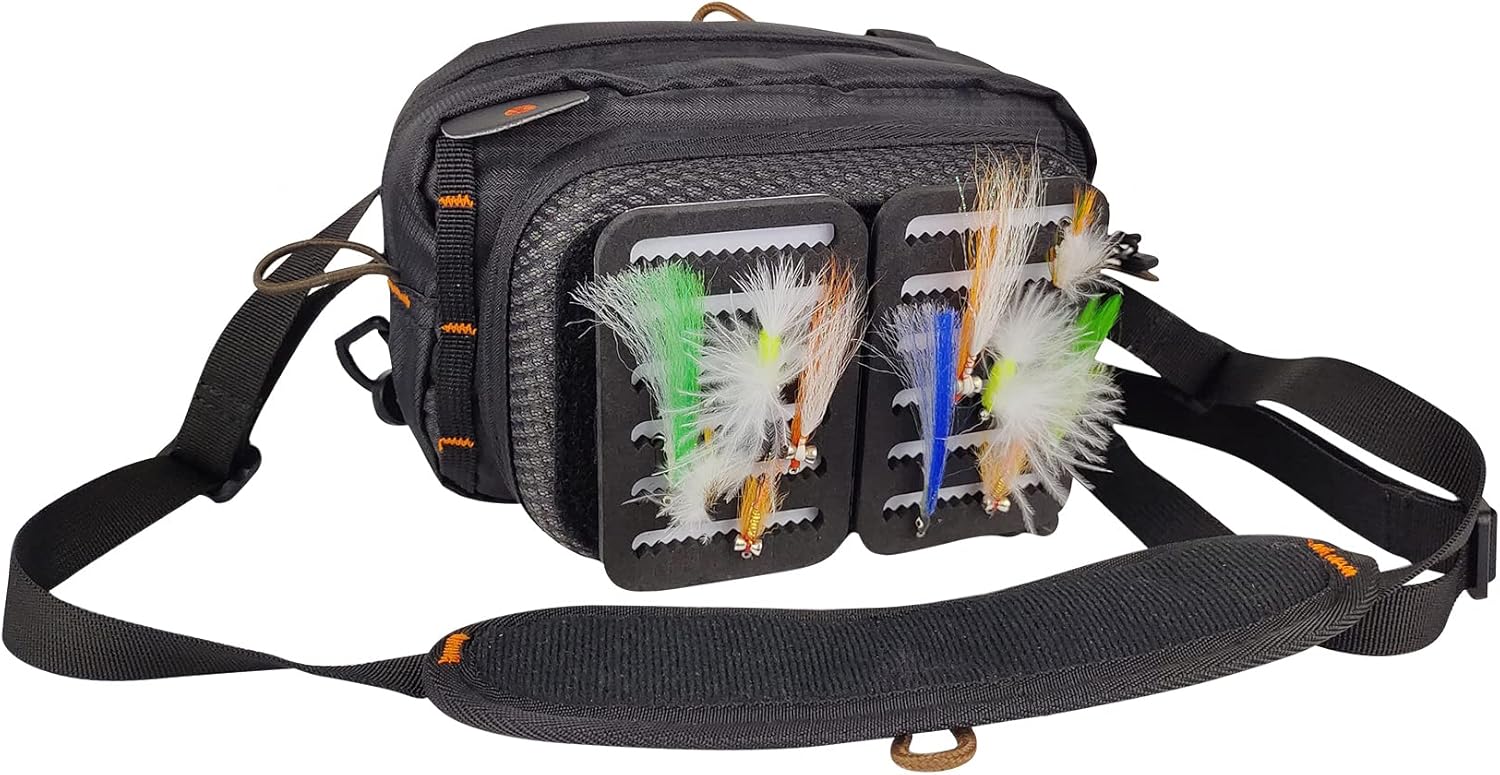 Amazon.com: EUPHENG Fishing Chest Pack Multifunctional Black Light ...