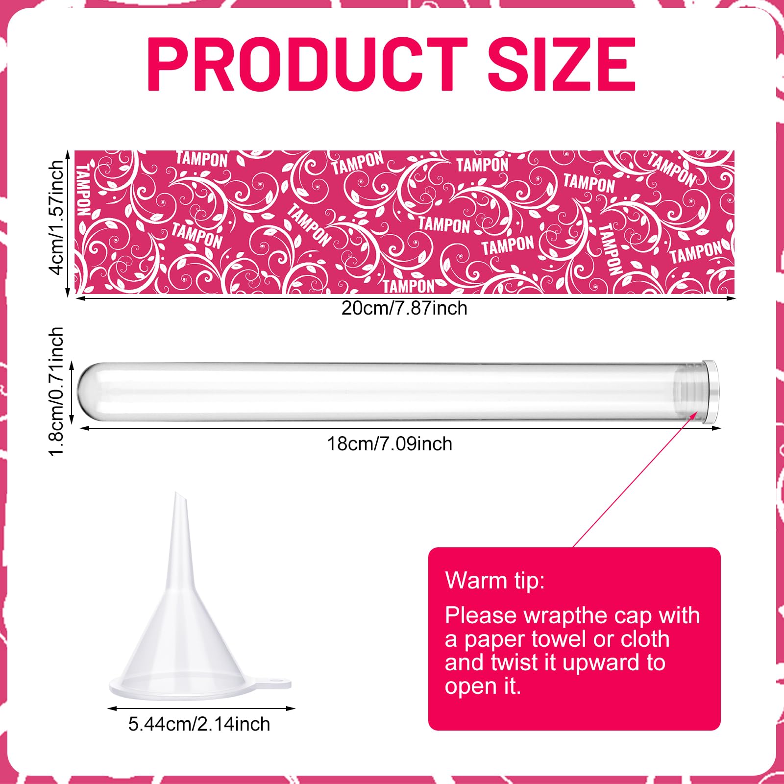 Hidden Alcohol Flask Binocktails Secret Tampon Flask Set - 10 Hidden ...