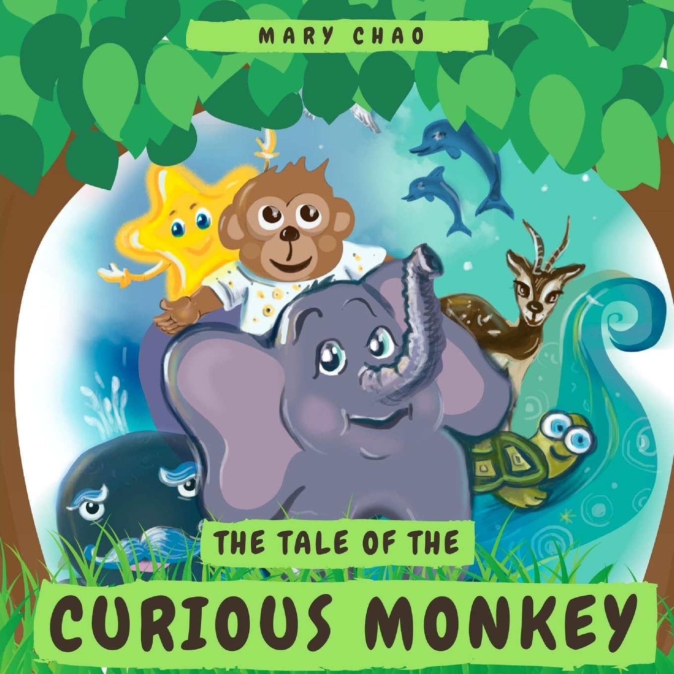 The Tale of the Curious Monkey: A delightful story of a young monkey ...