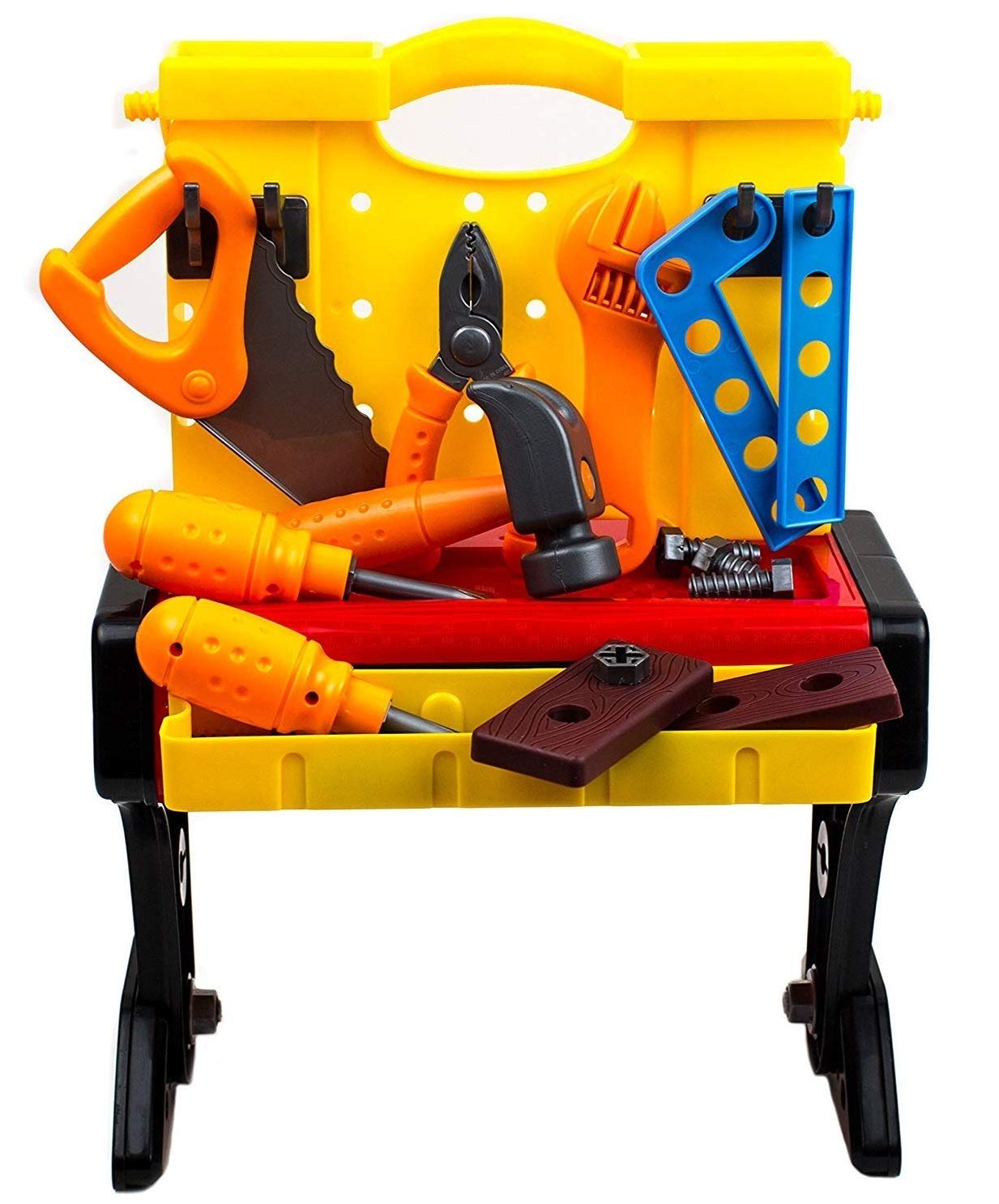 Toys Bhoomi 50 Pcs Pretend Play Tools Workbench Toy Playset for Boys ...