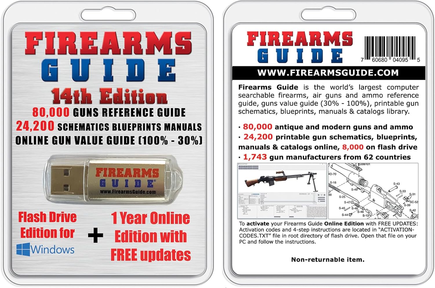 Amazon.com: Firearms Guide PRO Edition + Flash Drive Combo - Guns ...