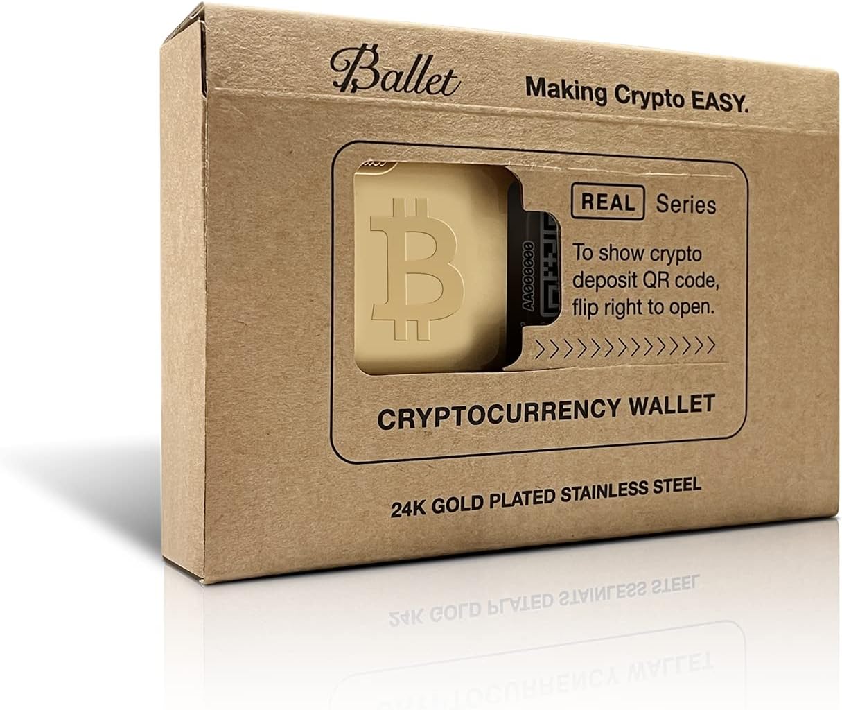 ایگرد | قیمت و خرید Ballet REAL Bitcoin, Gold Edition - The Easiest ...