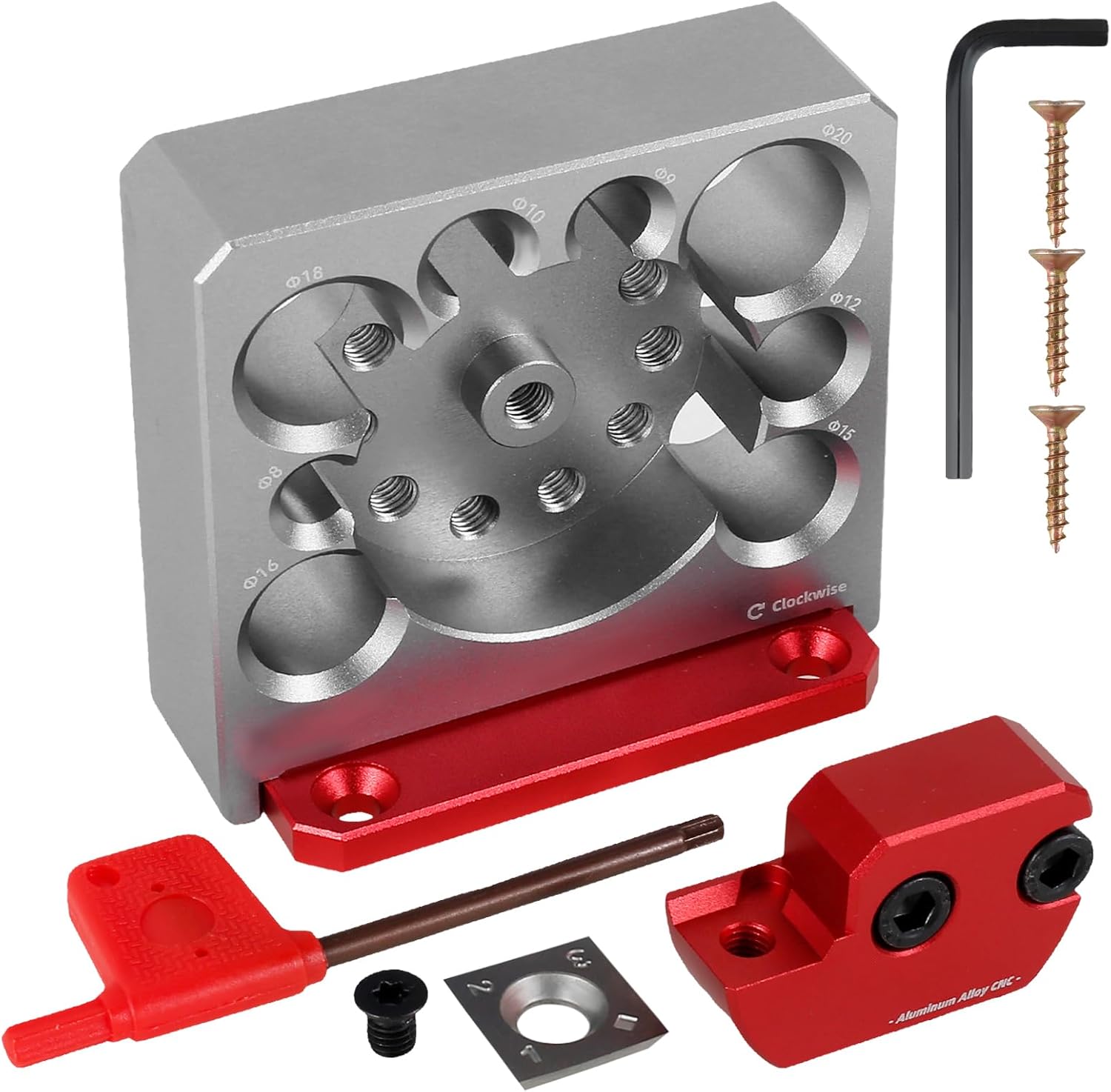 JIANSITRADERSLTD Adjustable Dowel Maker Jig Metric 8-20mm Aluminum ...