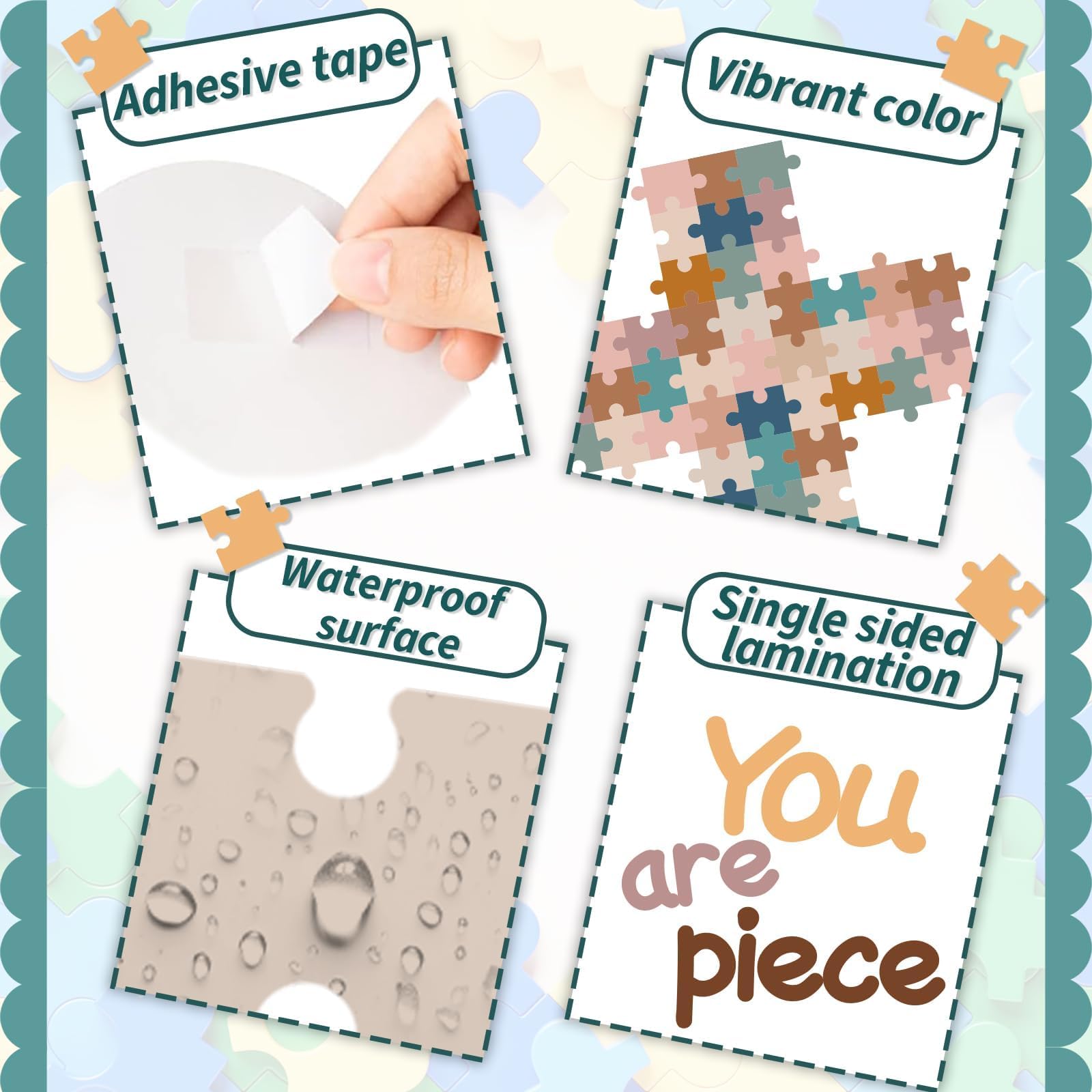 Snapklik.com : Christian Bulletin Board Decorations, Puzzle Pieces For ...