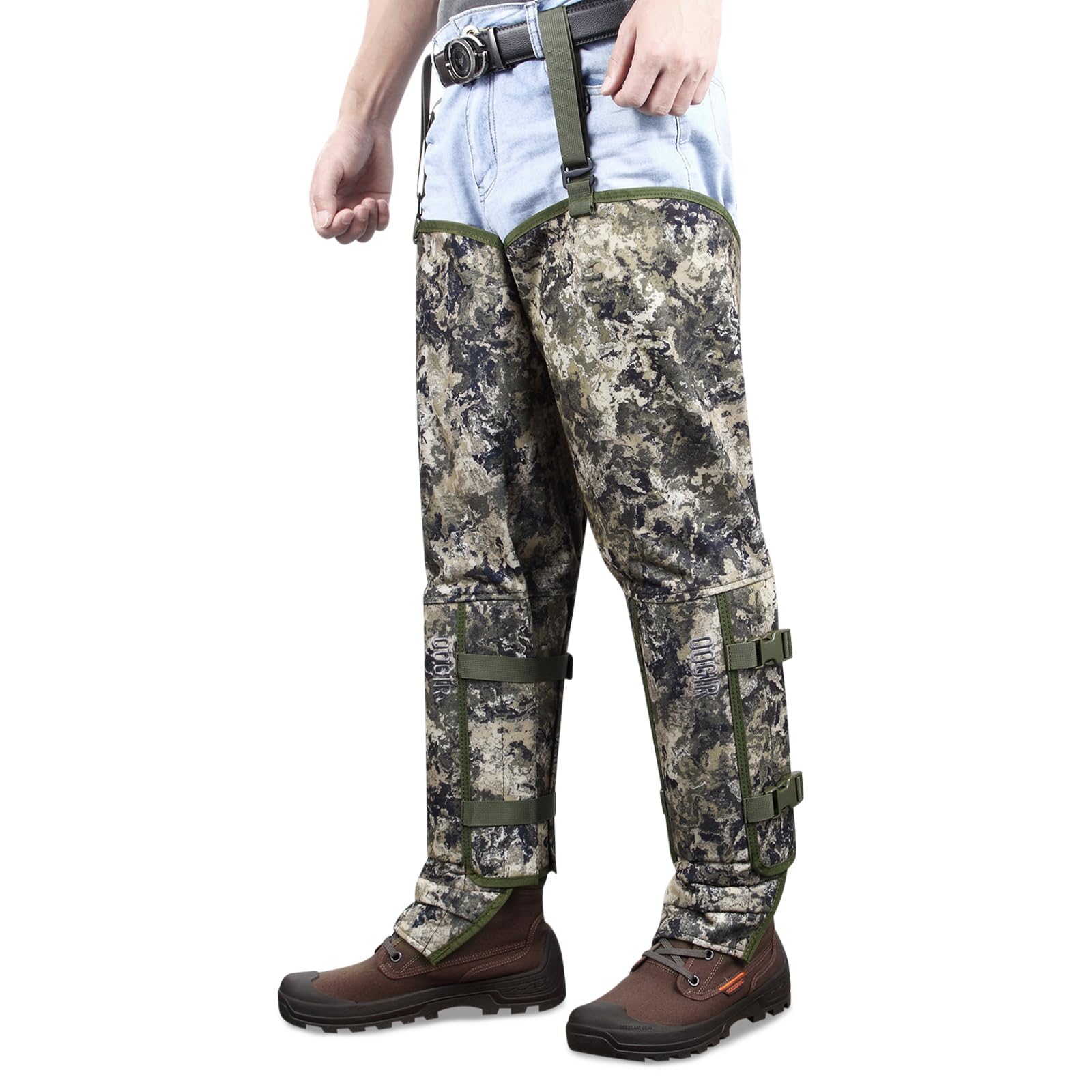 CAMOMAX Snake Guard Chaps: Snake Chaps for Men & Women Offer Snake Bite ...