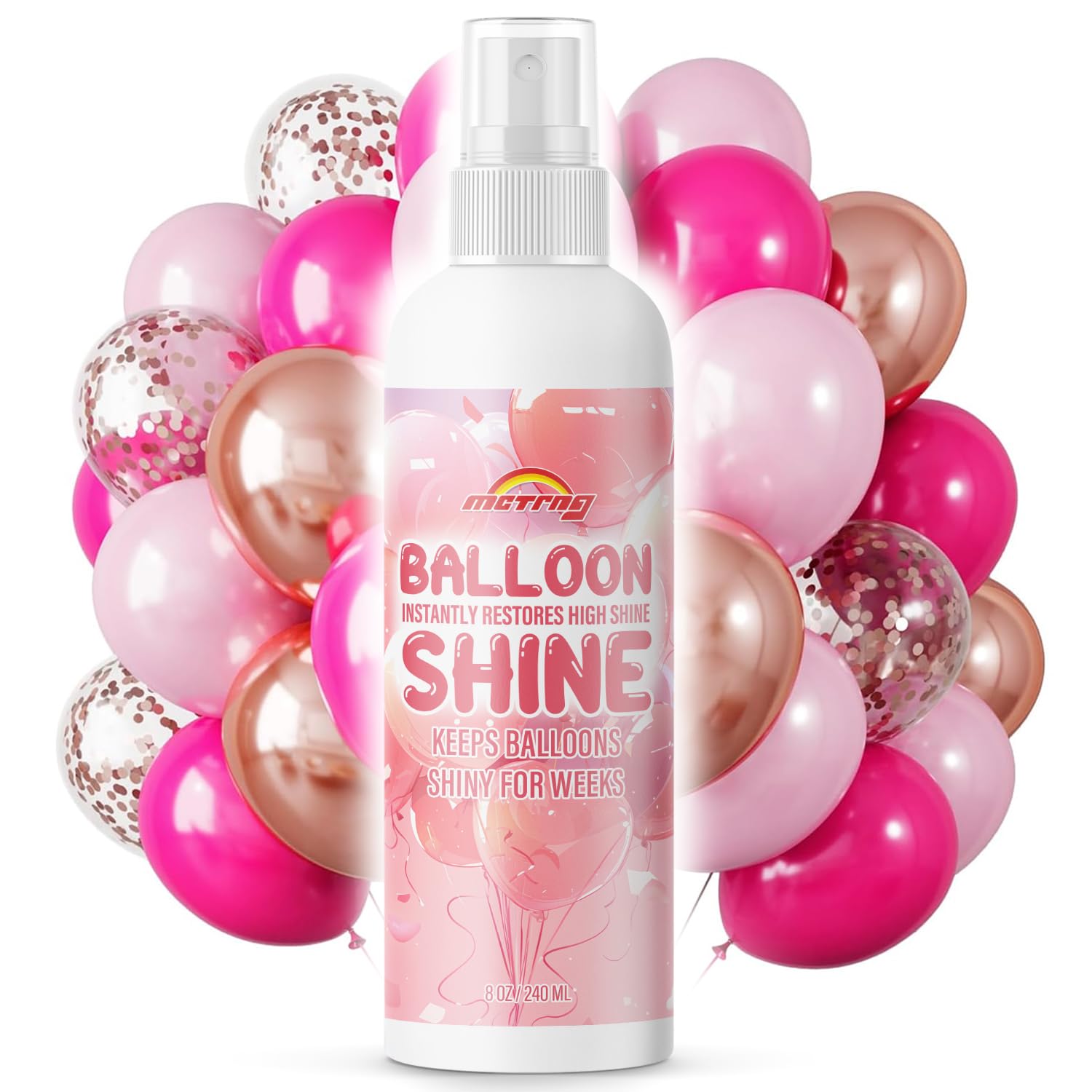 Amazon.com: Instant Glow Balloon Shine Spray, Fragrance-free Balloon ...