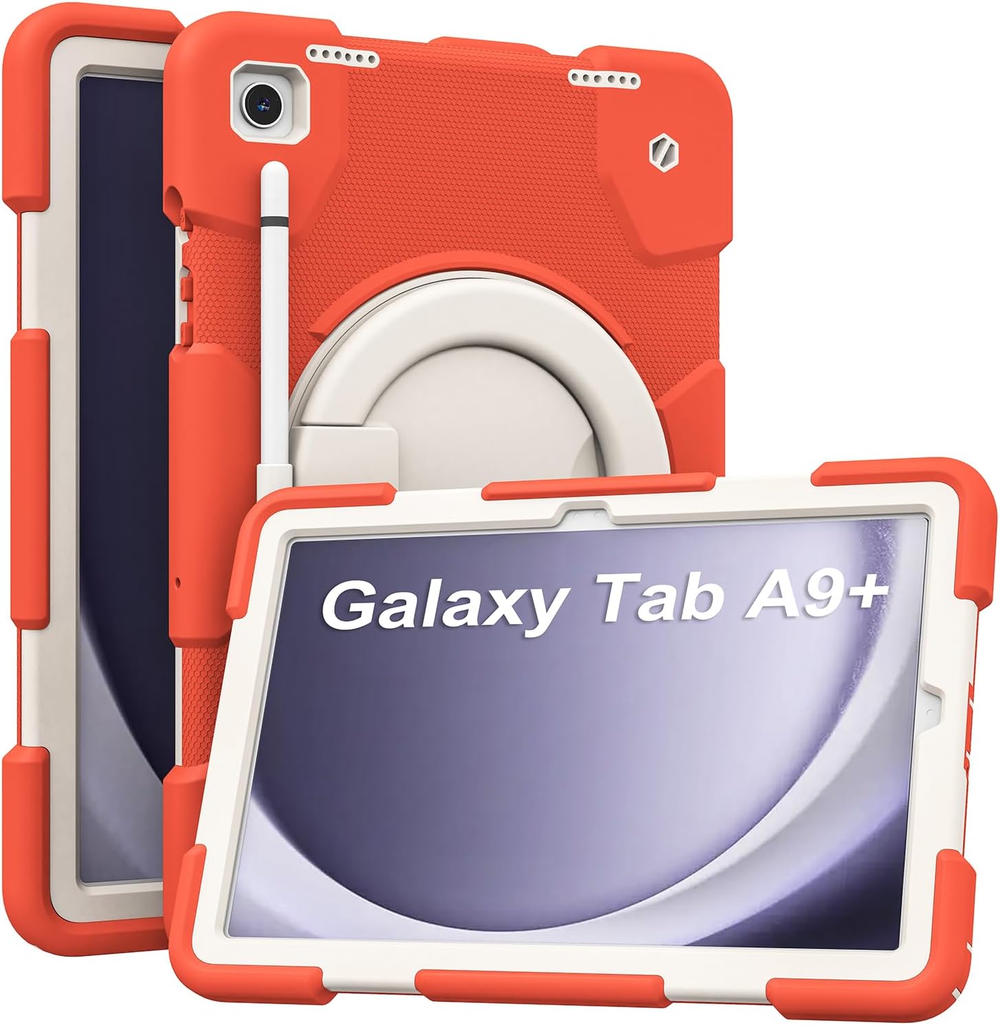 Amazon.com: Andnary Case for Samsung Galaxy Tab A9+, Heavy Duty ...