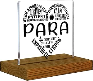 Amazon.com: Para Gifts, Paraprofessional Appreciation, Para Office ...