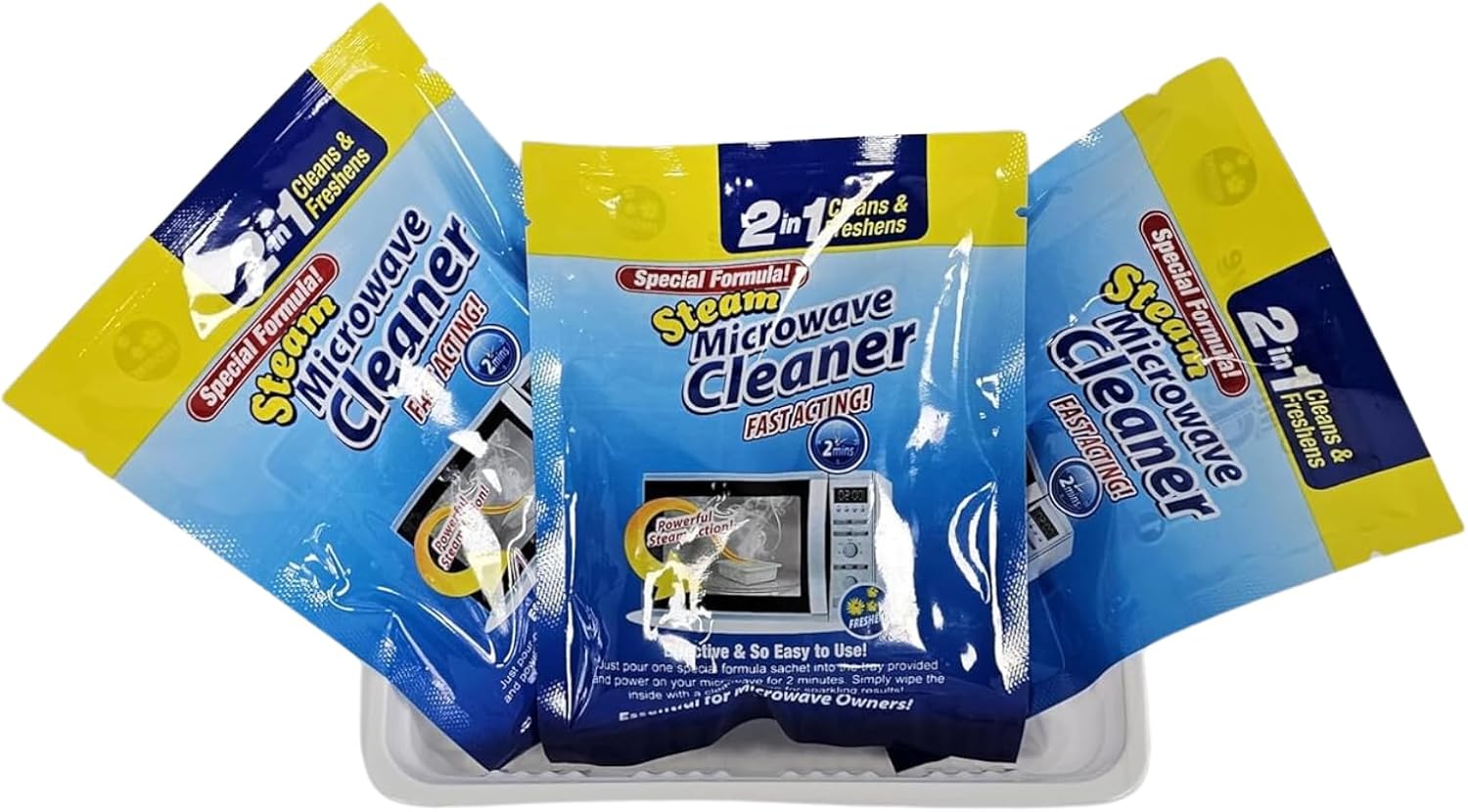 Microwave Oven Steam Cleaner - 2 in 1 Oven Cleaner Heavy Duty Fast ...