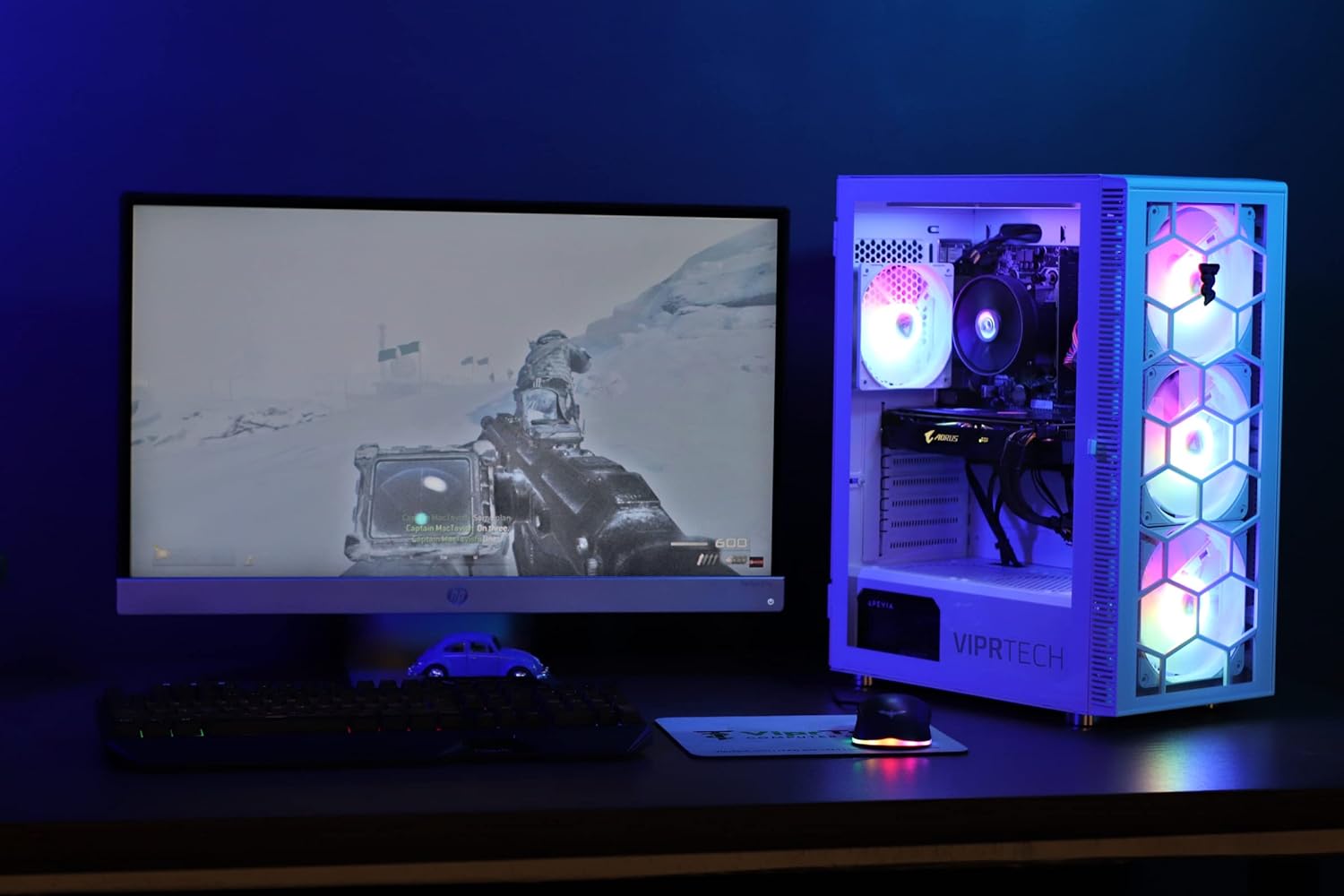 ViprTech Avalanche Gaming PC Computer Desktop – AMD Ryzen 5 (12-LCore ...