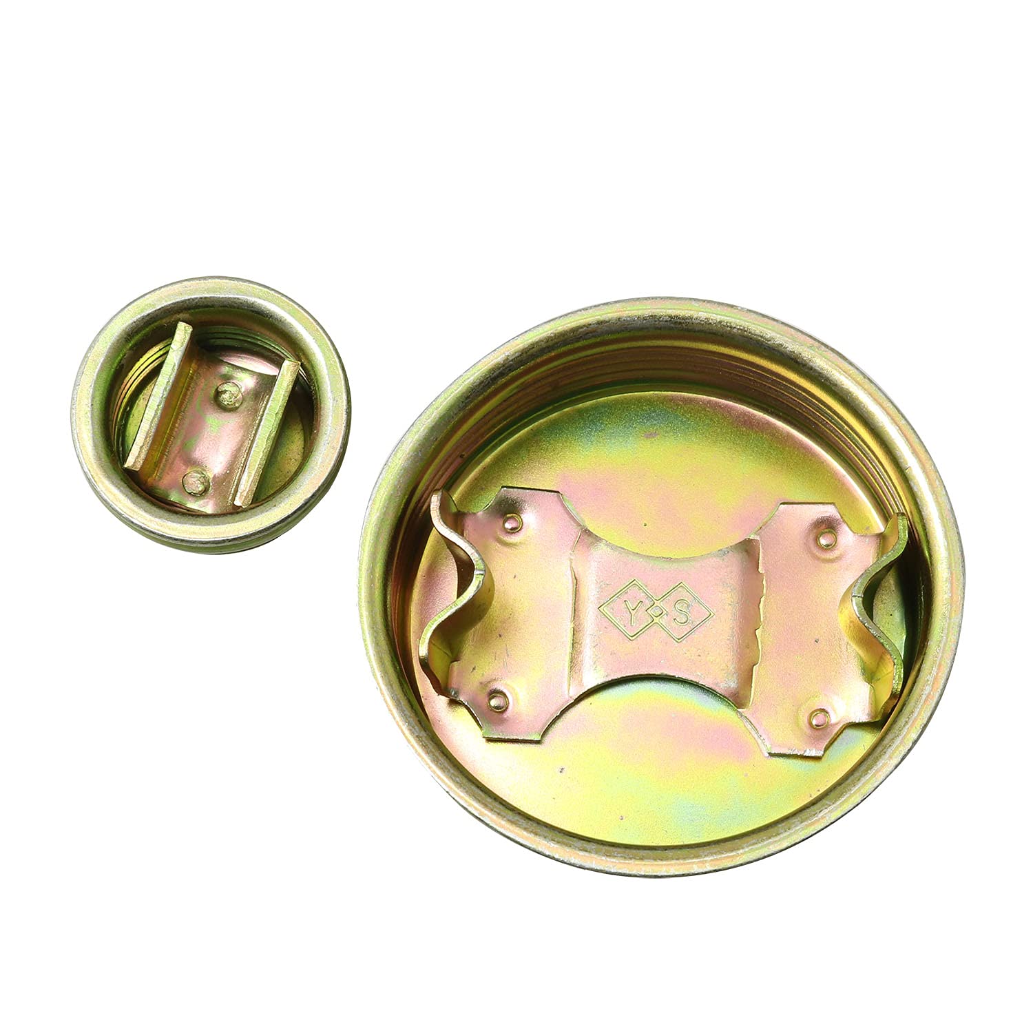 Buy PZRT Drum Bung 2PCS 2Inch and 3/4Inch Drum Closures Steel Bung Plug ...