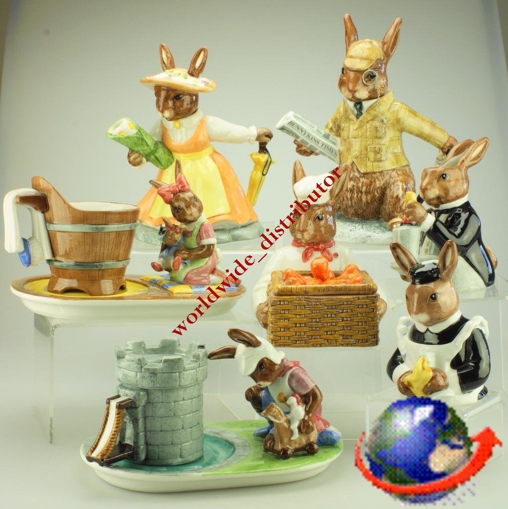 Bunnykins By Royal Doulton Country Manor 7 Piece Tea Coffee ...