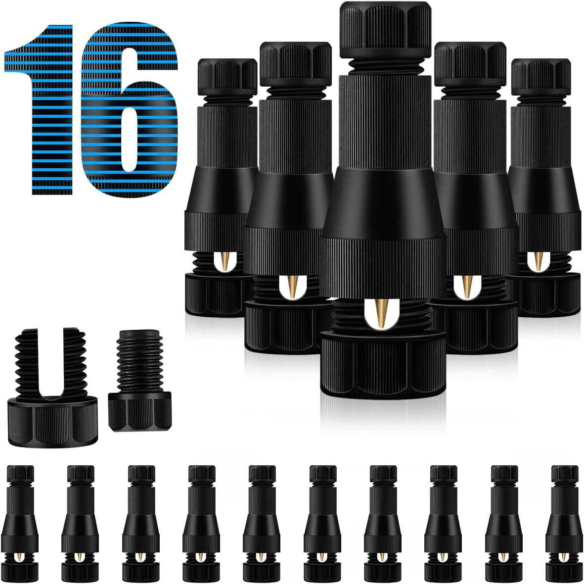 LUYE Low Voltage Connectors for Landscape Lights Fastlock Wire Cable ...