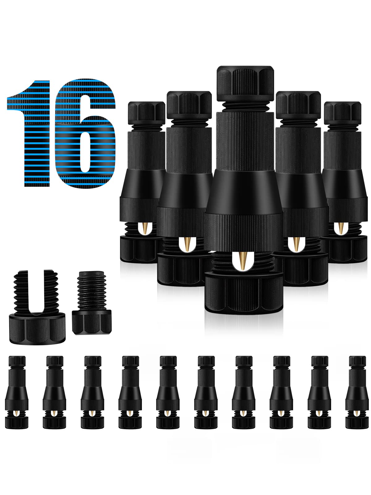 LUYE Low Voltage Connectors for Landscape Lights Fastlock Wire Cable ...