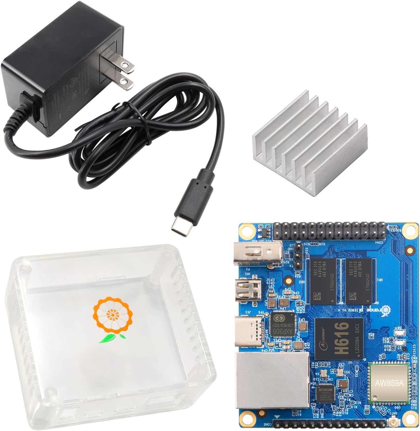 Amazon.com: Orange Pi Multifunctional Expansion Board for Zero 2/Zero 3 ...