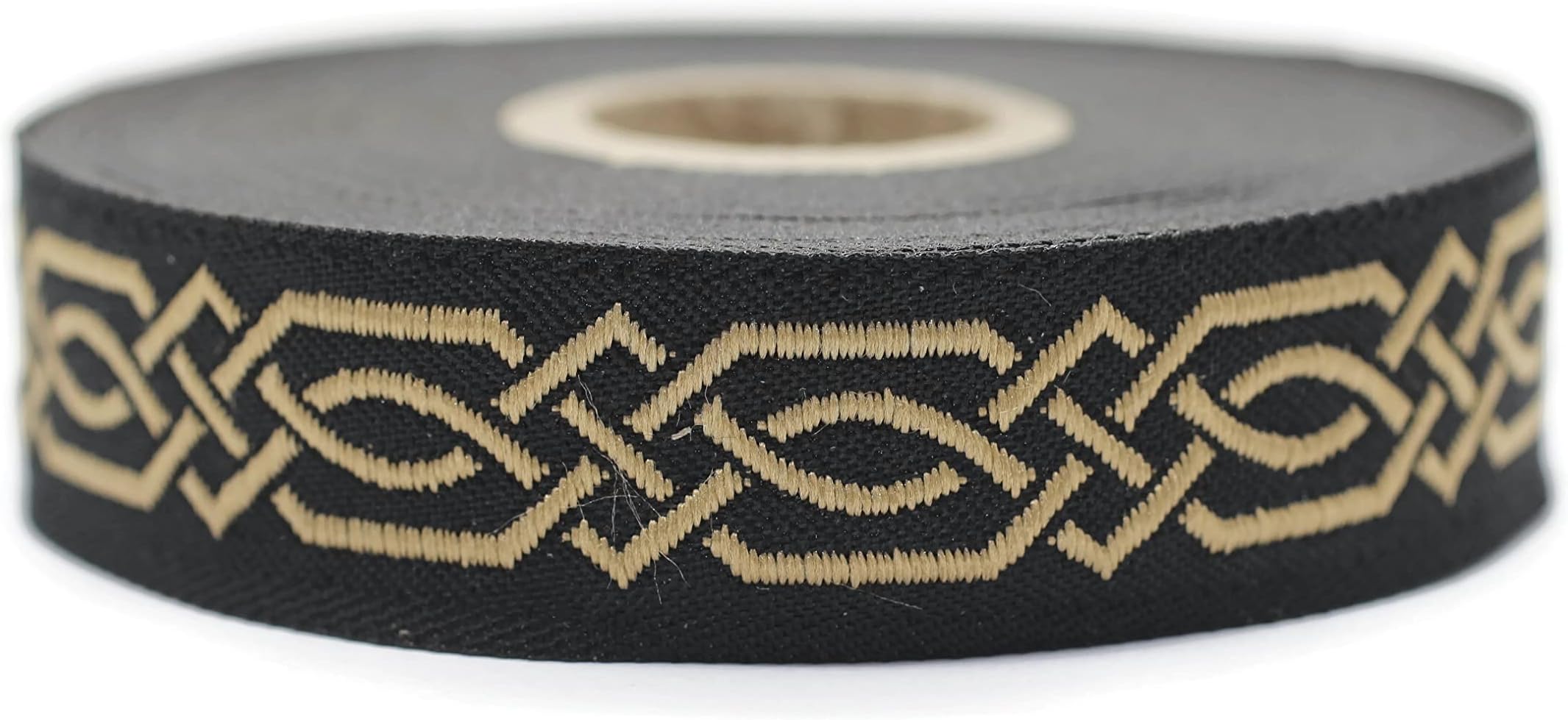 Amazon.com: JL 411 Jacquard Metallic Rose Gold Silver Black Celtic ...