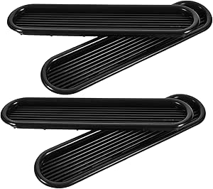 WOONEKY Cabinet Air Vent 4pcs Plastic Air Vent Grids Ventilation Grille ...