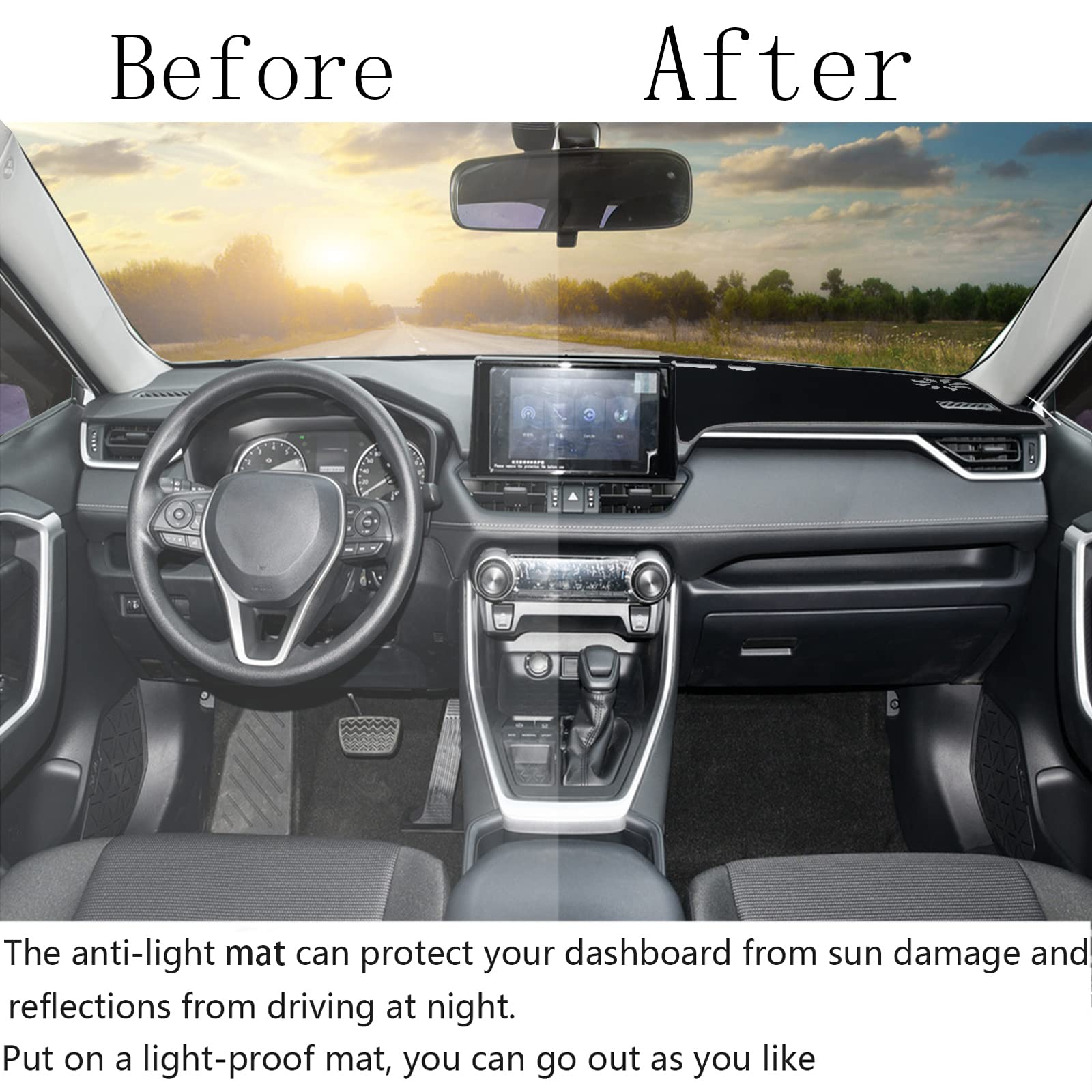 Snapklik.com : SENSHINE For Toyota RAV4 Accessories 2019 2020 2021 2022 ...