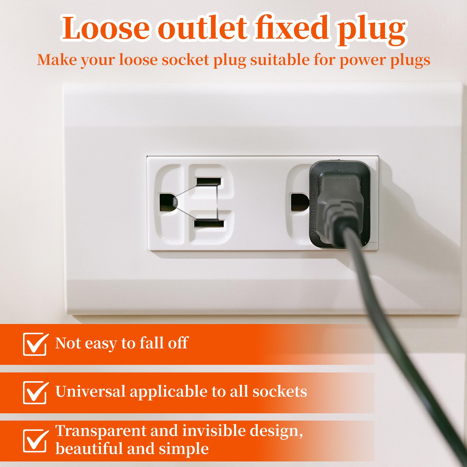 Snug Plugs 20 Pcs Outlet Fix Plugs For Loose 3-Prong Sockets - Safety ...
