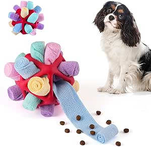 Tesytto Snuffle Ball Dog Toy New Structure Design Interactive Pet Doy ...