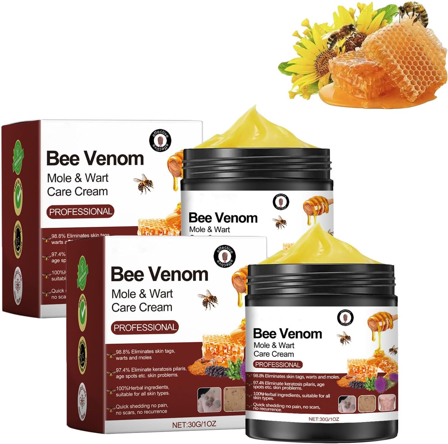 Amazon.com: Generic Bee Venom Cream New Bee Venom Repair Cream Remove ...