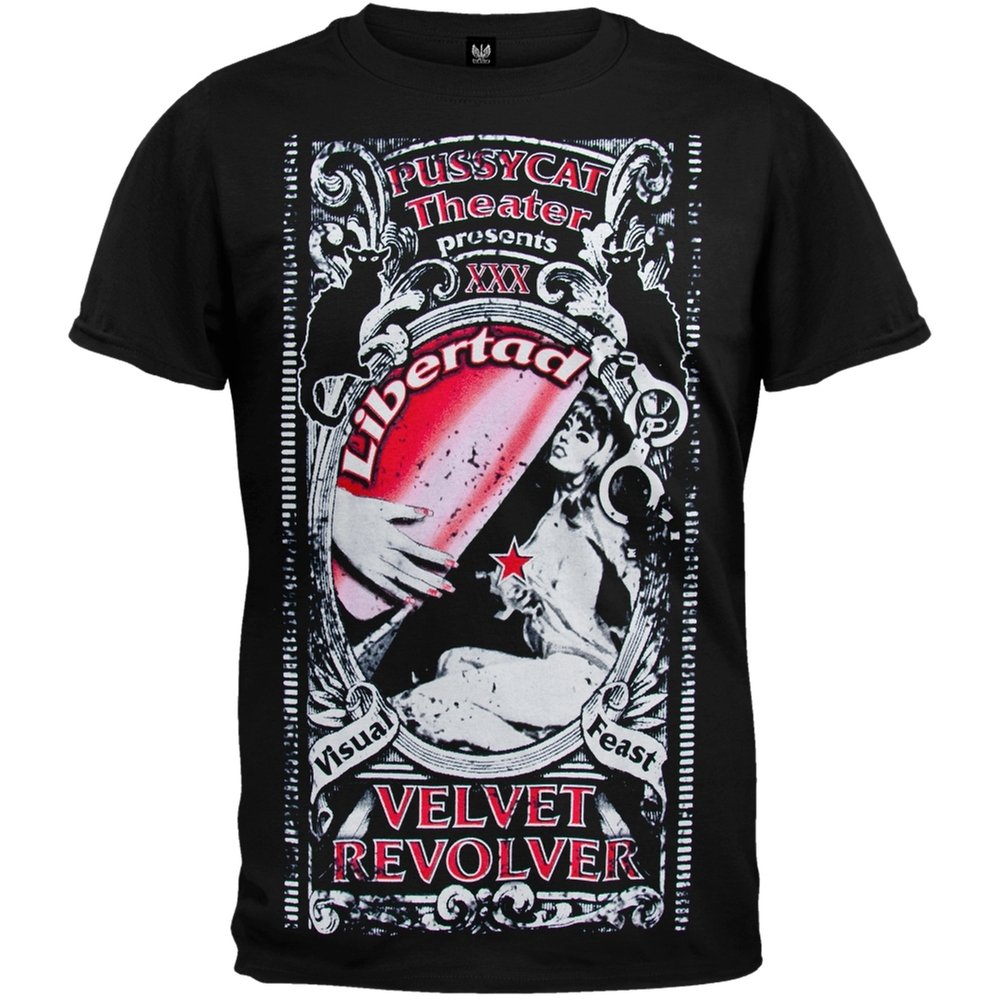 Velvet Revolver T Shirts Vintage Velvet Revolver T Shirt Short