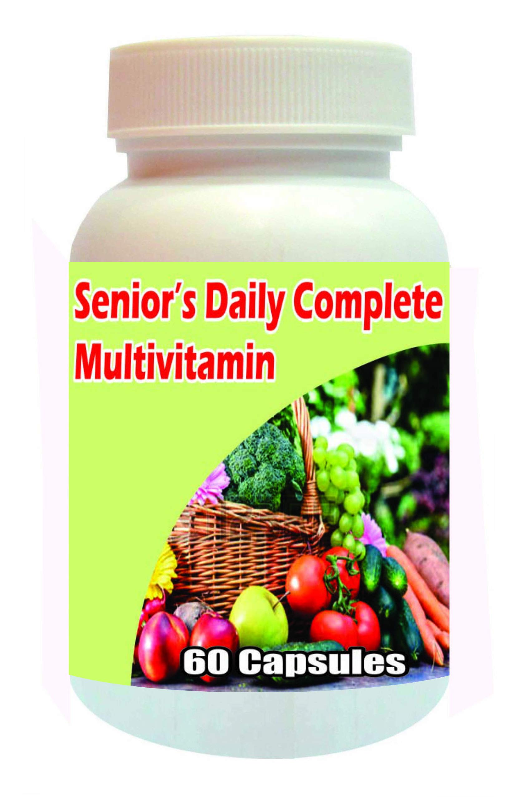 SENIOR'S DAILY COMPLETE MULTIVITAMIN CAPSULES - 60 CAPSULES (GET 1 ...