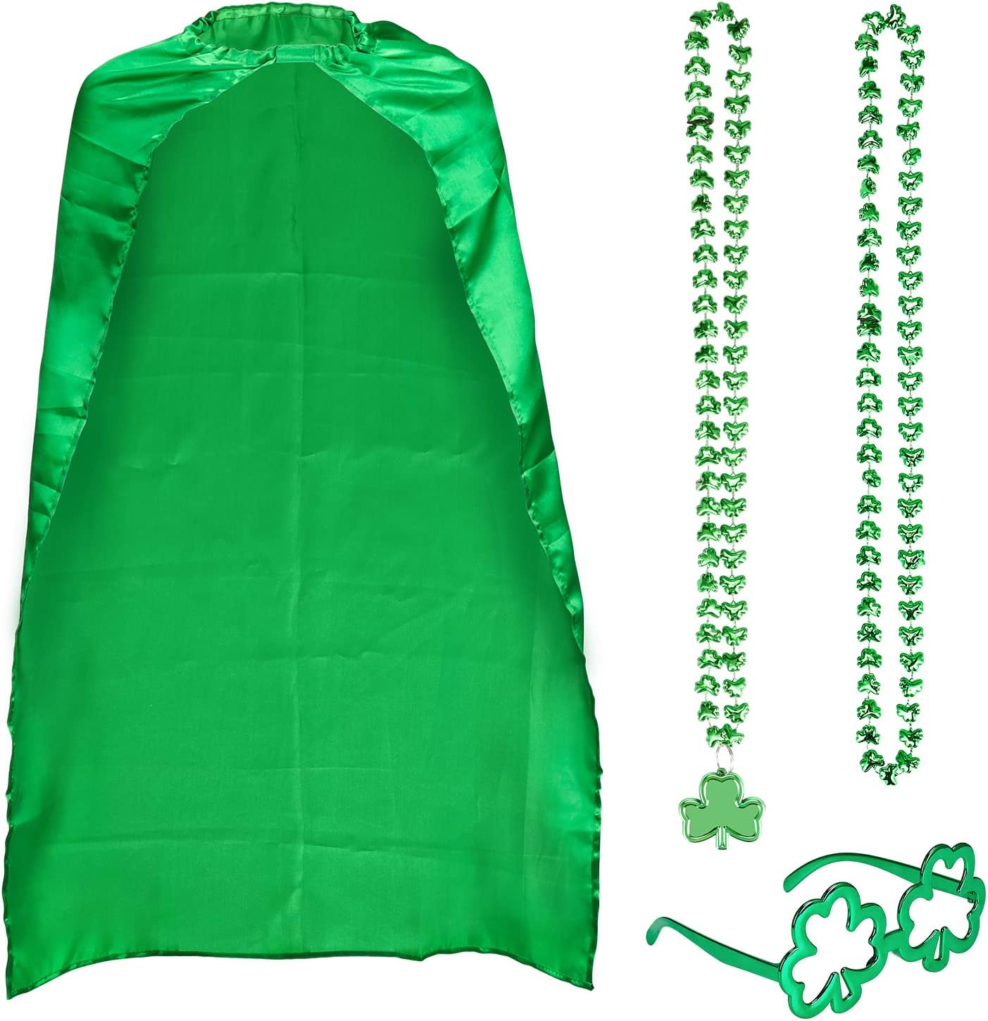 Luclay Green Cloak, Necklace, Glasses of the goblins : Amazon.co.uk ...