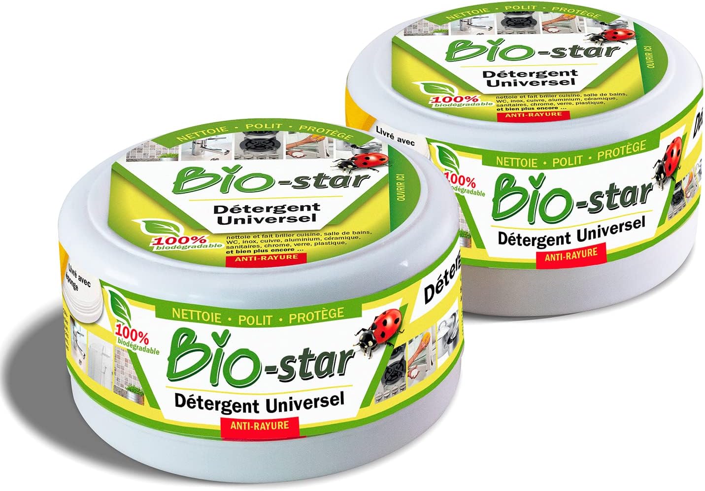 Bio-star® detergente ecologico Atossico e Ipoallergenico. Multiuso per ...