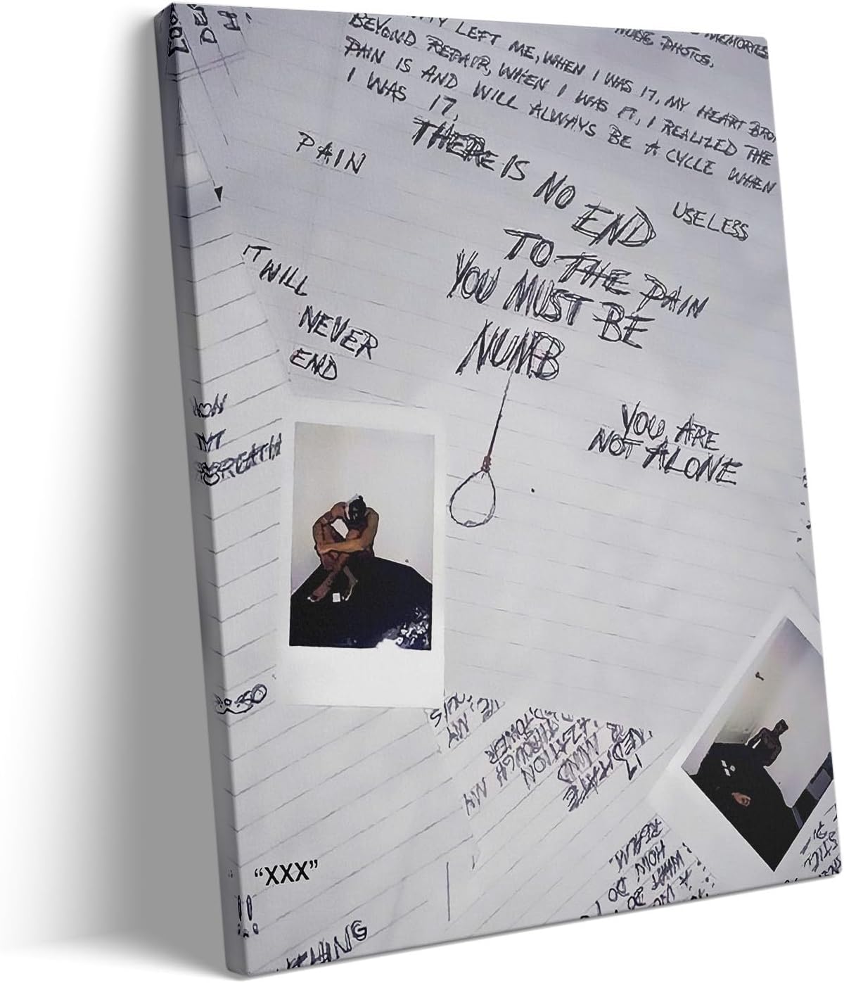 Amazon.com: TYPTEK XXXtentacion Poster Canvas Wall Art, Musician ...