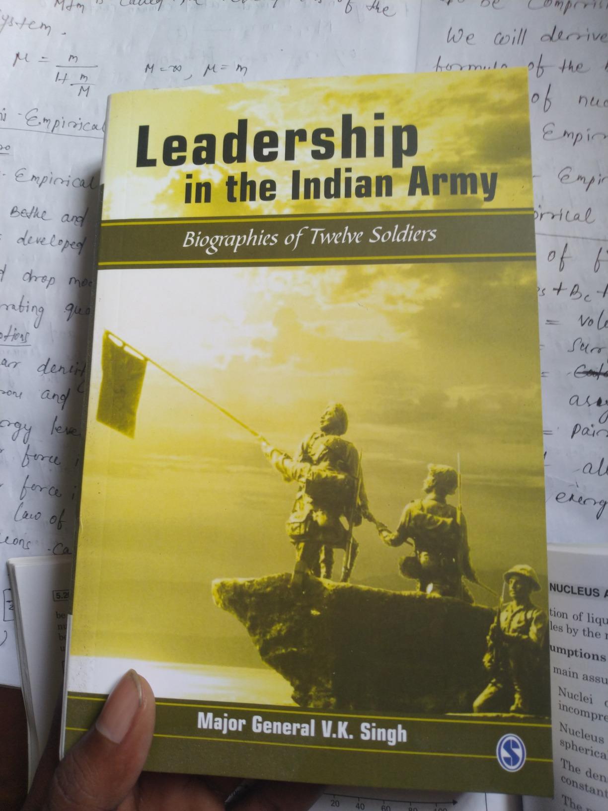 Buy Leadership in the Indian Army: Biographies of Twelve Soldiers Book ...