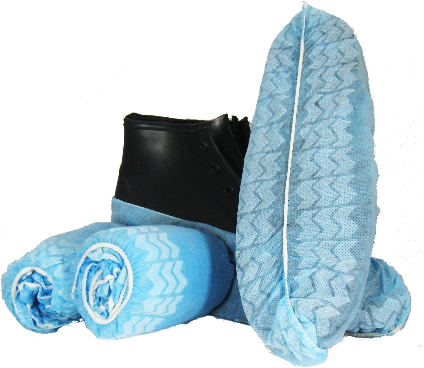 Disposable Premium Shoe & Work Boot Covers One Size, Water Resistant ...
