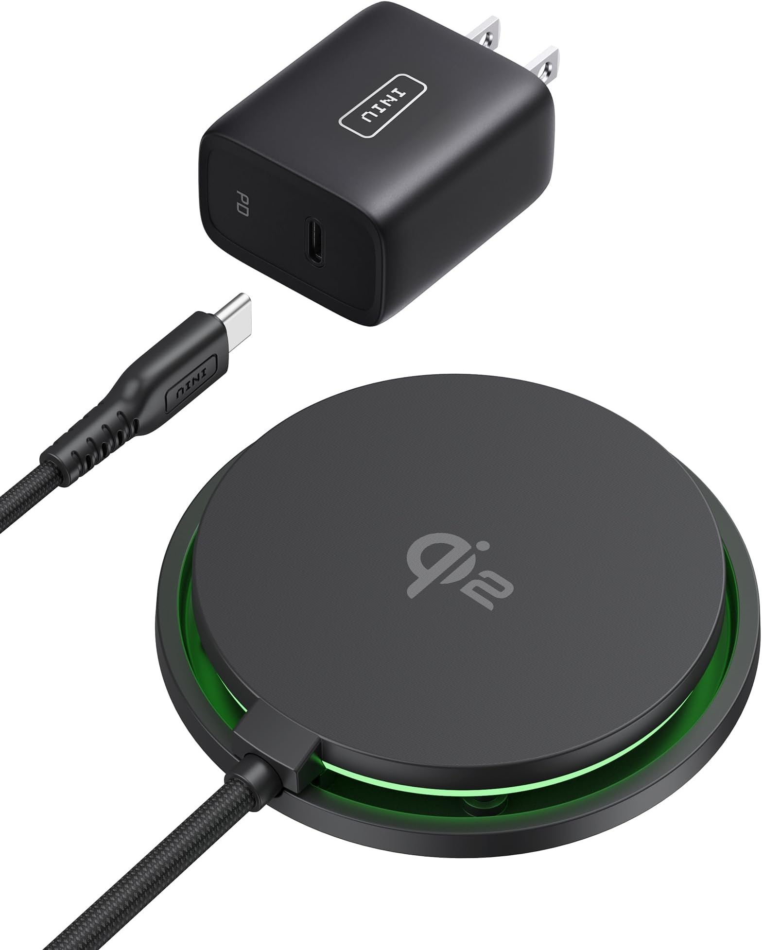 Amazon.com: INIU Magnetic Wireless Charger Stand, Qi2 Certified 15W Mag ...