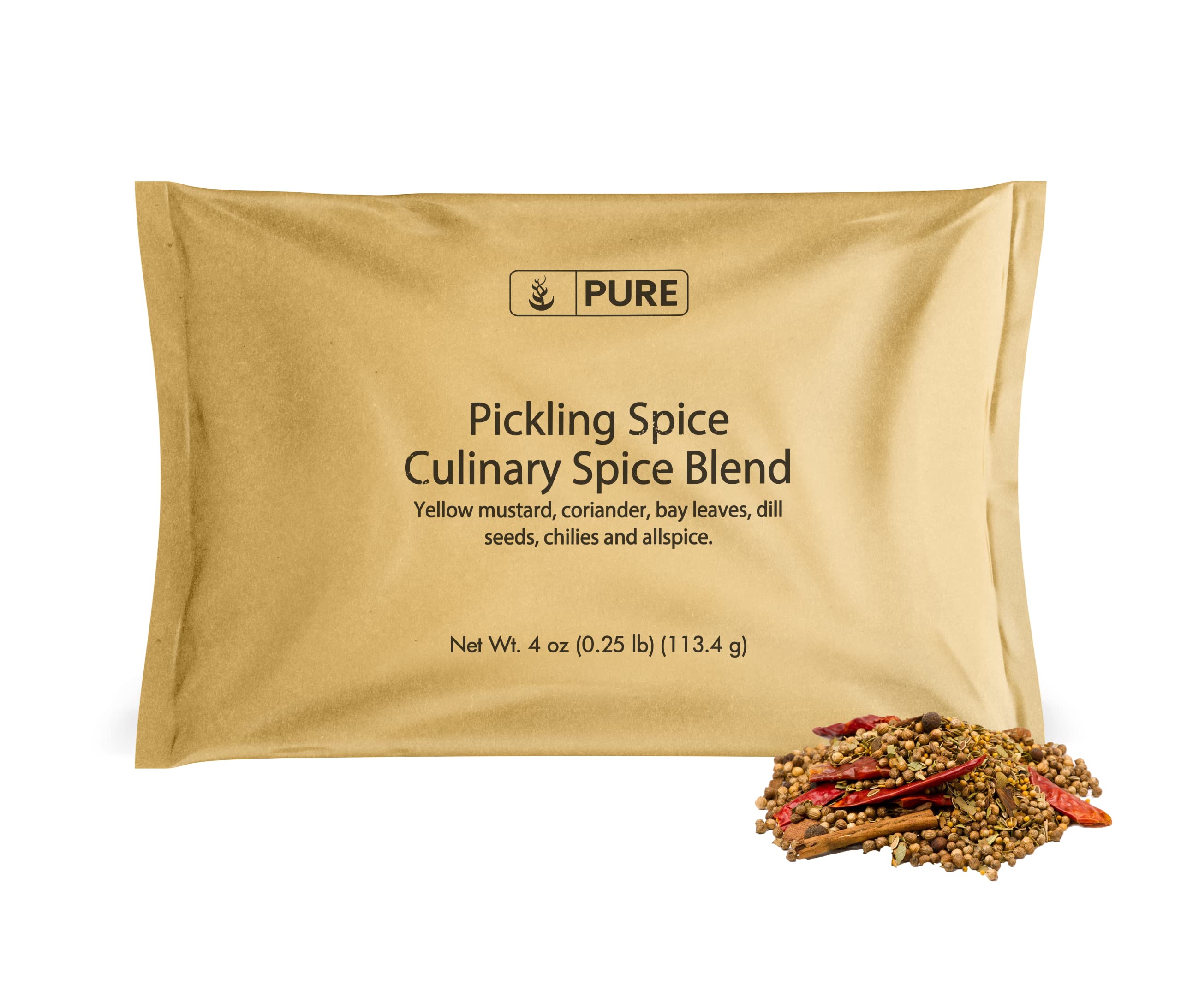 Amazon.com : Pure Original Ingredients Pickling Spice (4 oz) Culinary ...