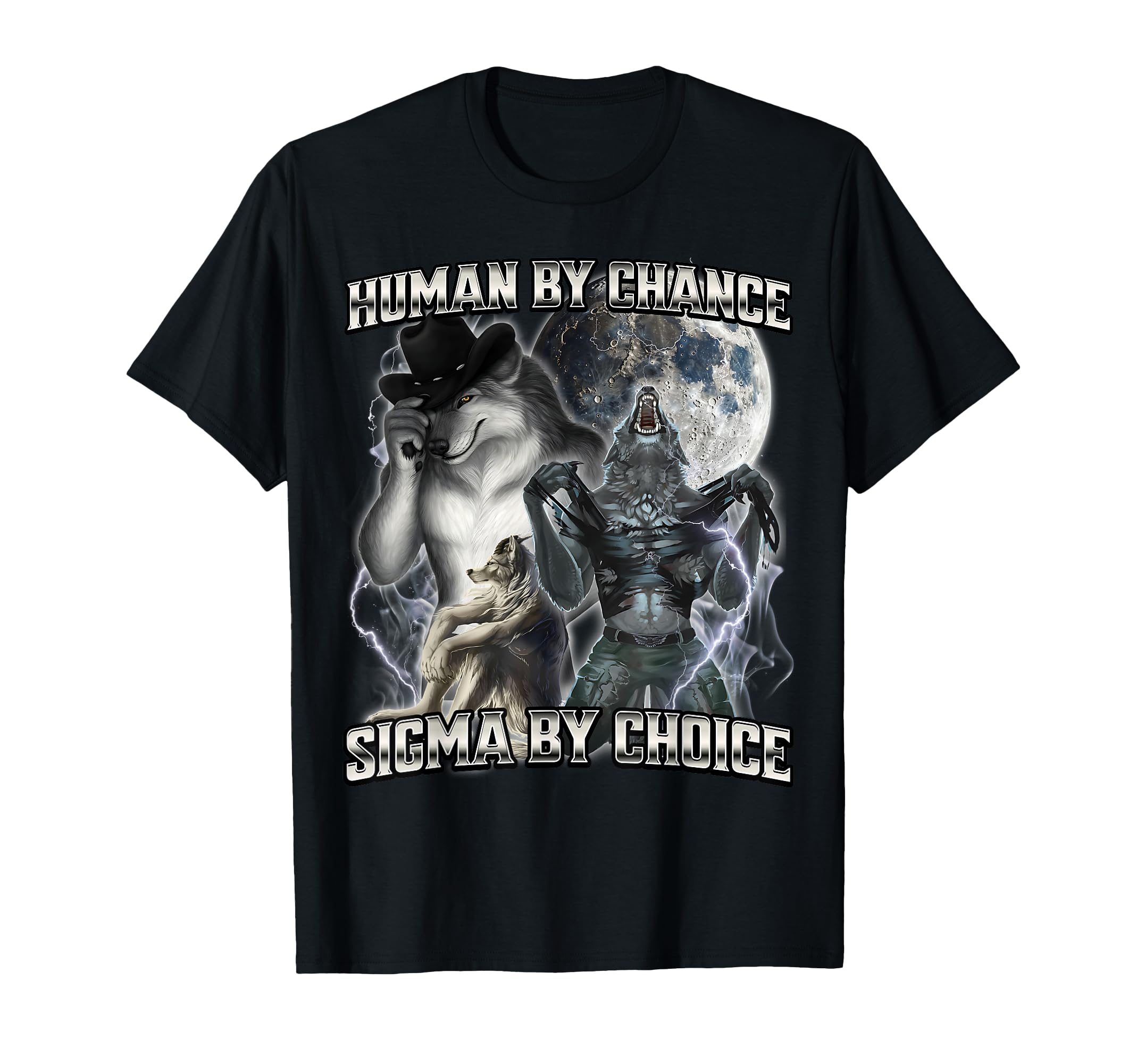 Amazon.com: Human By Chance Sigma By Choice T-Shirt : Clothing, Shoes ...