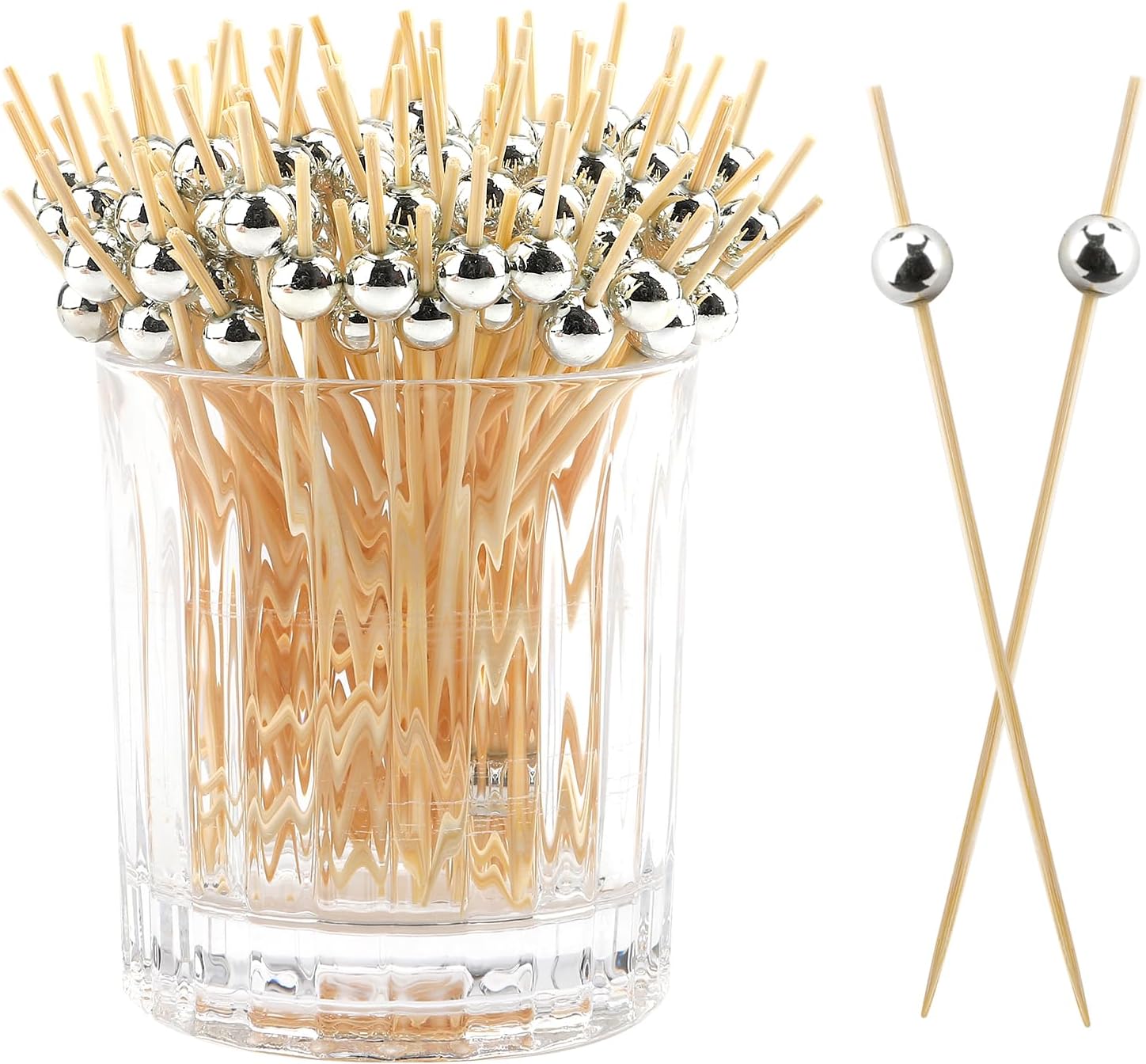 Amazon.com: KingSeal Bamboo Wood Round Hotel Toothpicks, 2.5 Inch ...