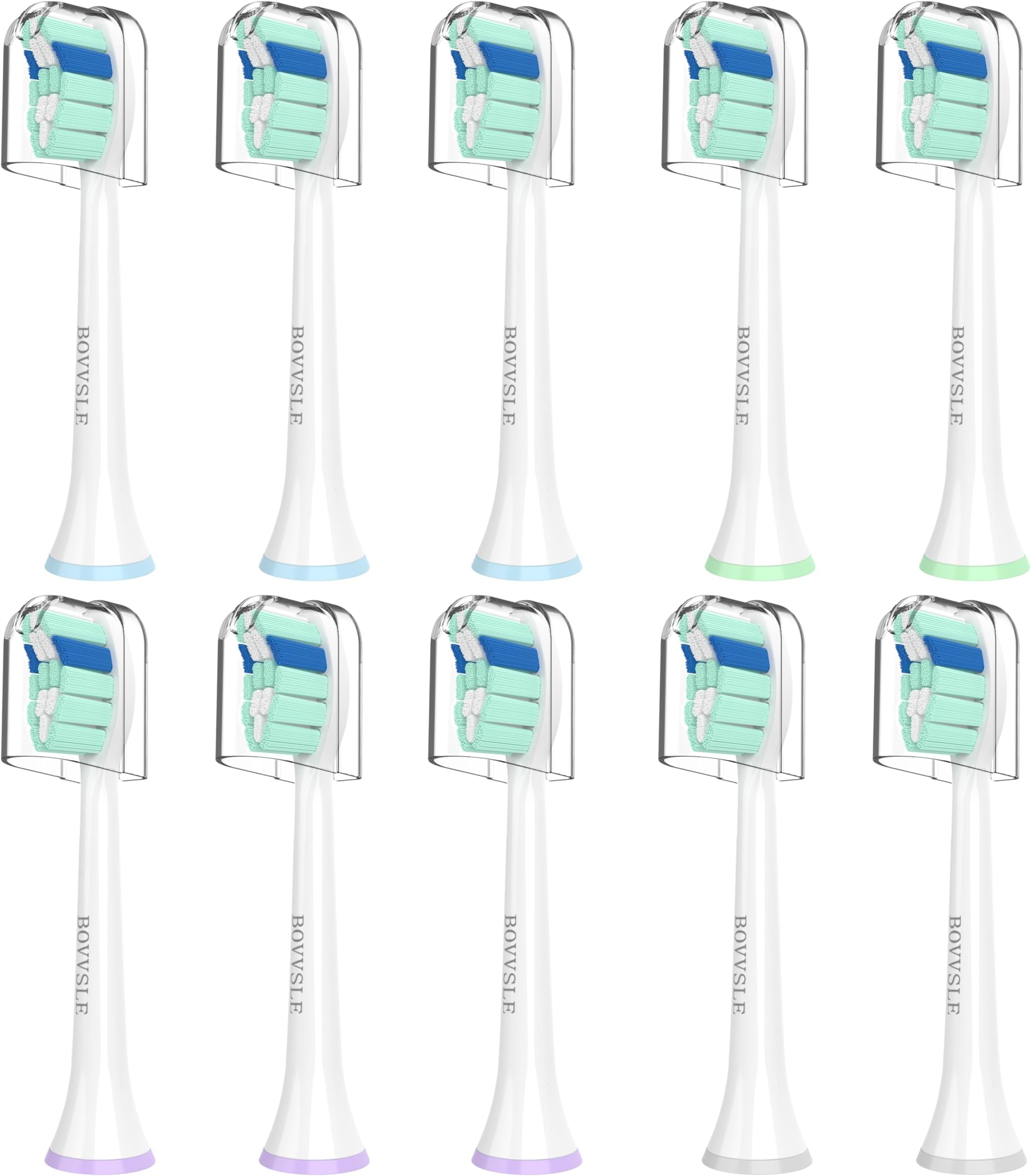 Amazon.com : Pisonicleara Replacement Toothbrush Heads - Compatible ...